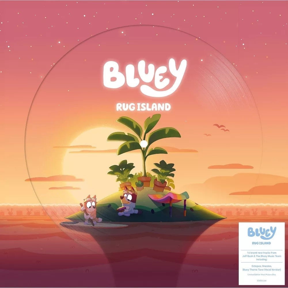Bluey - Rug Island Exclusive Limited Picture Disc Vinyl LP - Walmart.com