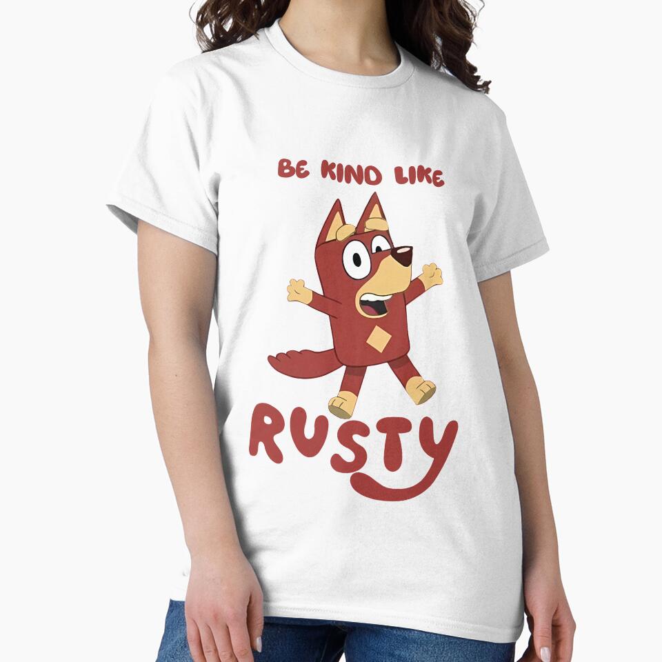 Bluey Rusty Classic T-Shirt - Walmart.com