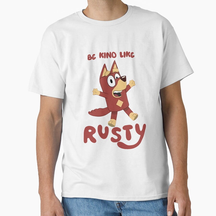 Bluey Rusty Classic T-Shirt - Walmart.com