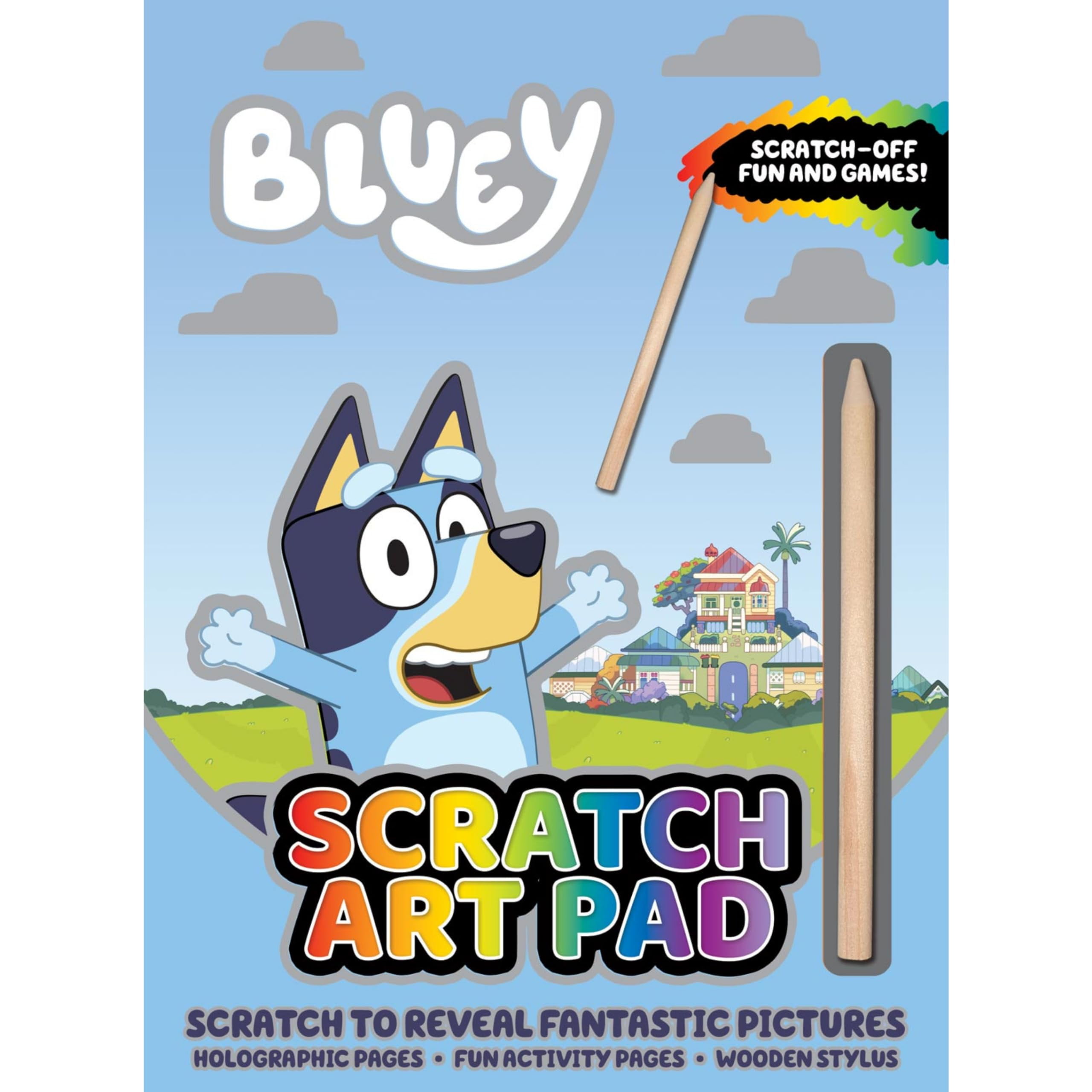 Bluey Scratch Art Pad C65 - Walmart.com