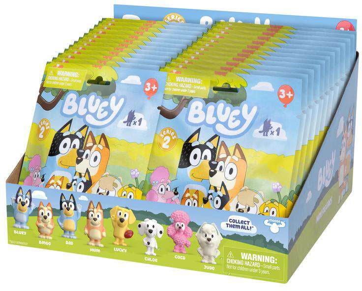 Bluey Series 2 Mini Figure Mystery Box (24 Packs) - Walmart.com