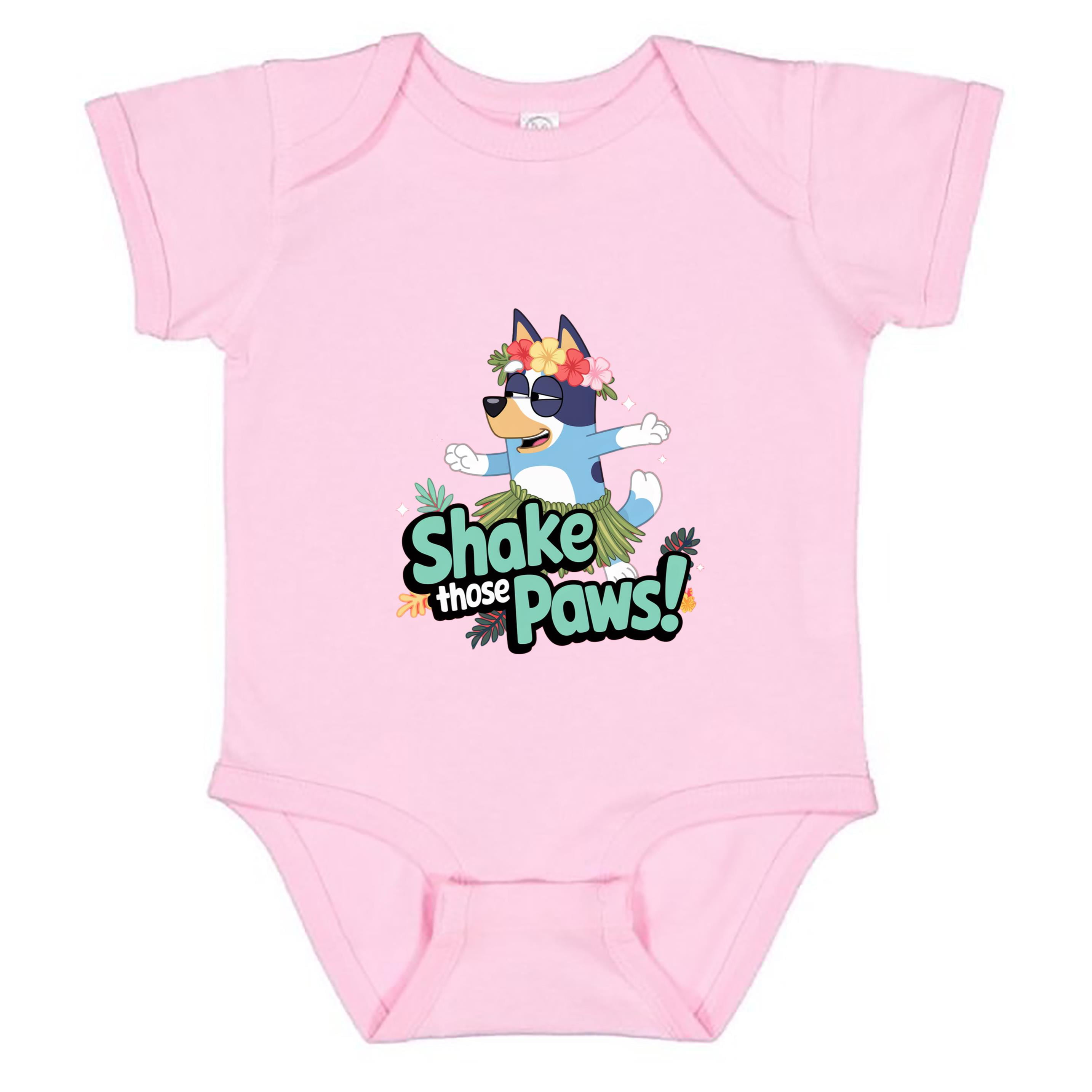 Bluey Shake Those Paws, Playful Cartoon Dog, Fun Dancing Theme Baby ...