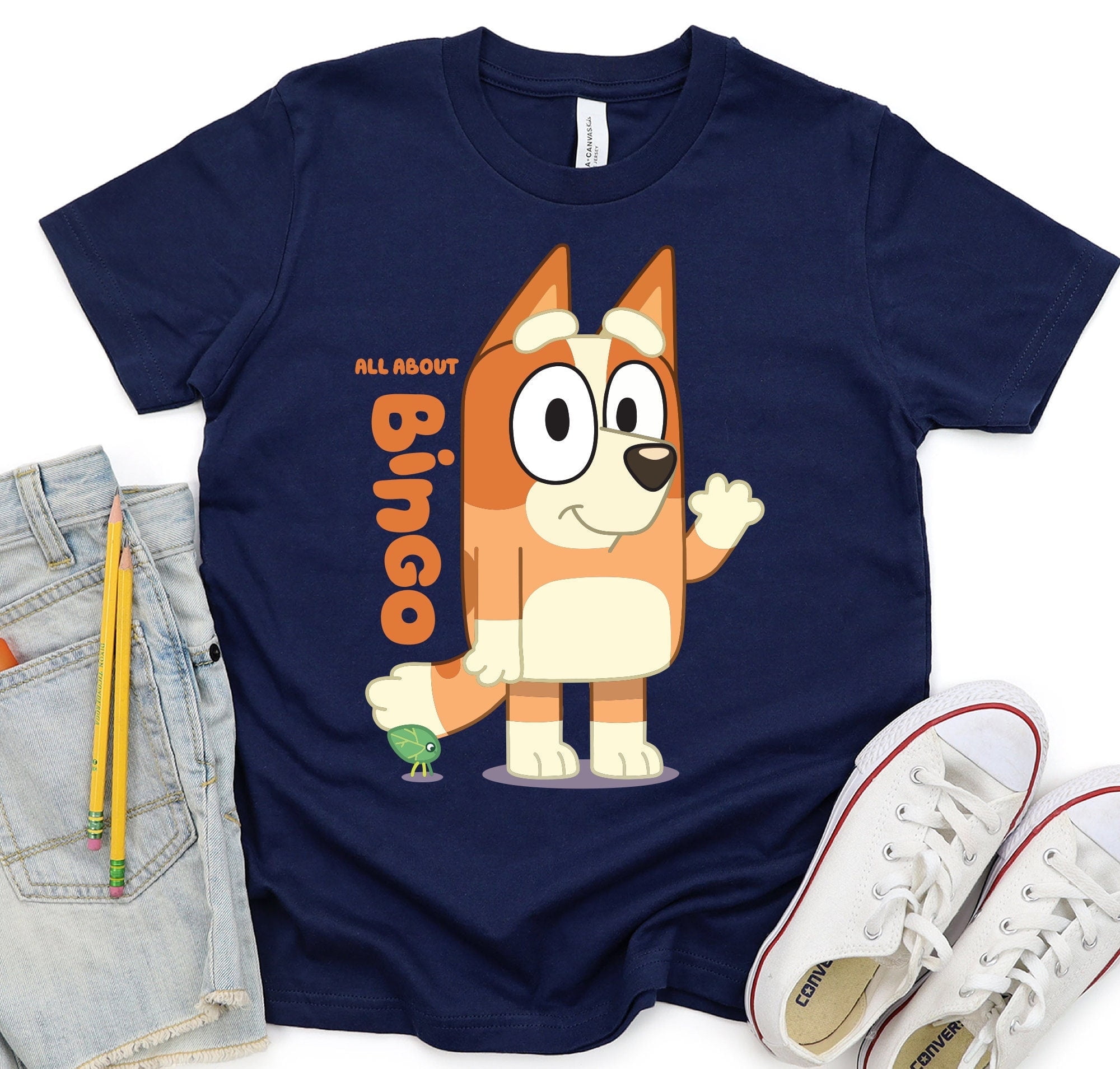 Bluey Shirt Bluey And Bingo Shirt Funny Bluey Shirts Cute Comfort ...