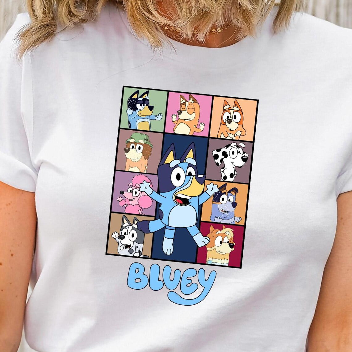 Bluey Shirt, Bluey Characters Tee, Sister Bingo Shirt, Muffin Shirt ...