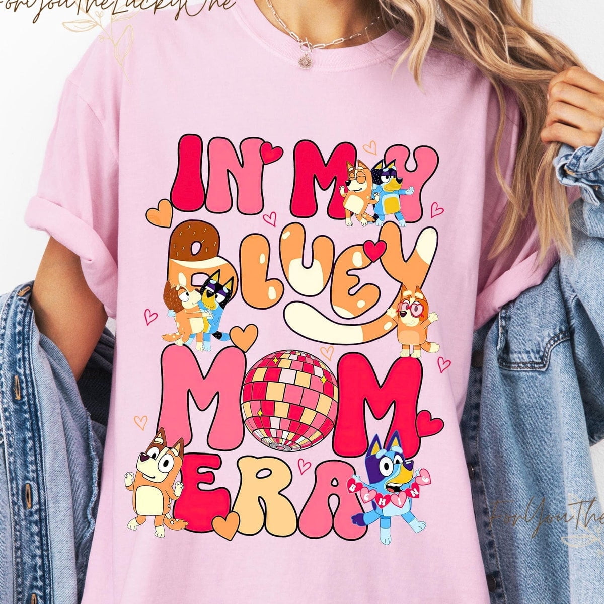 Bluey Shirt Christmas Mom In My Bluey Mom Shirt Blueey Cool Mom Club ...