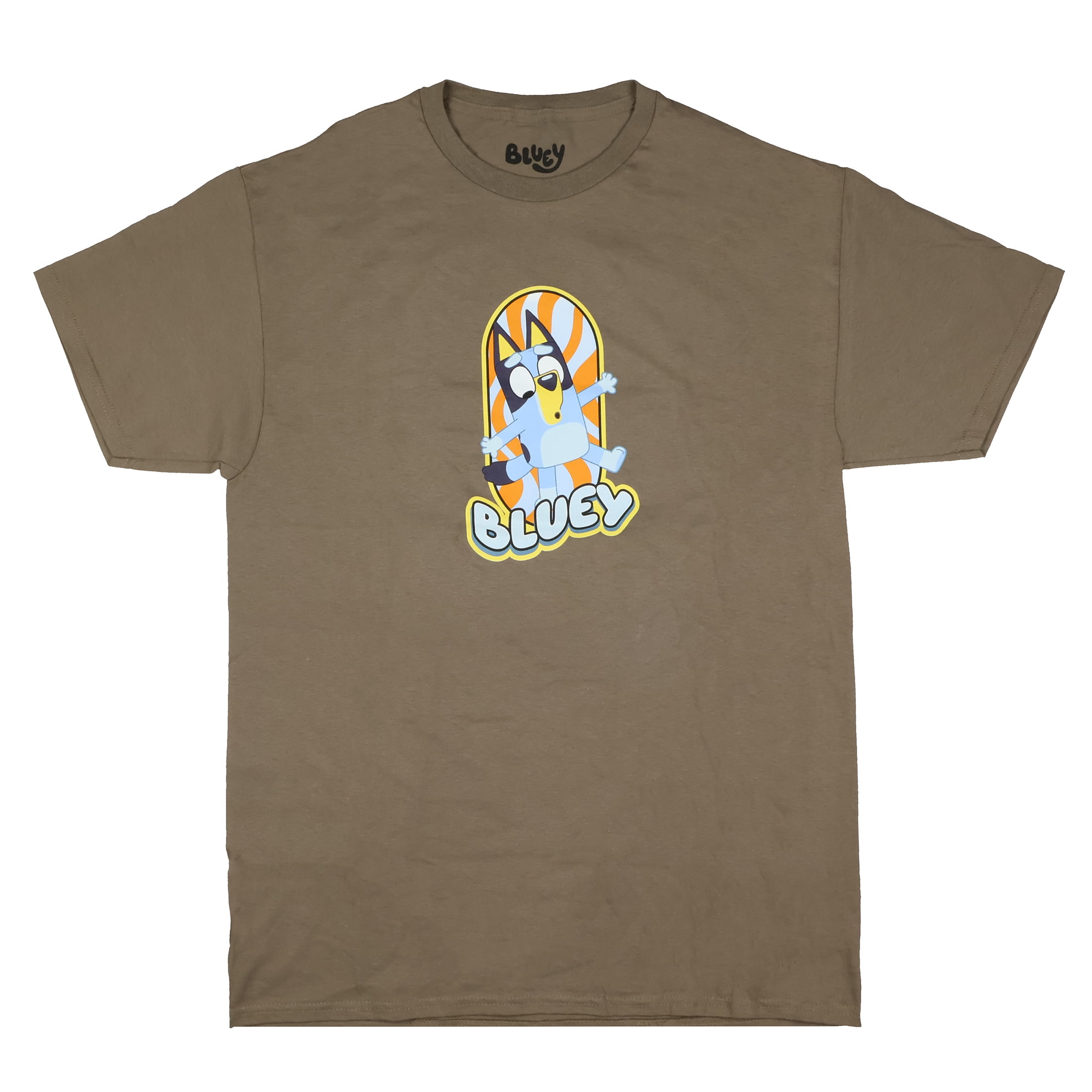 Bluey Shirt Men's Lets Do This Front And Back Print Adult Short Sleeve ...