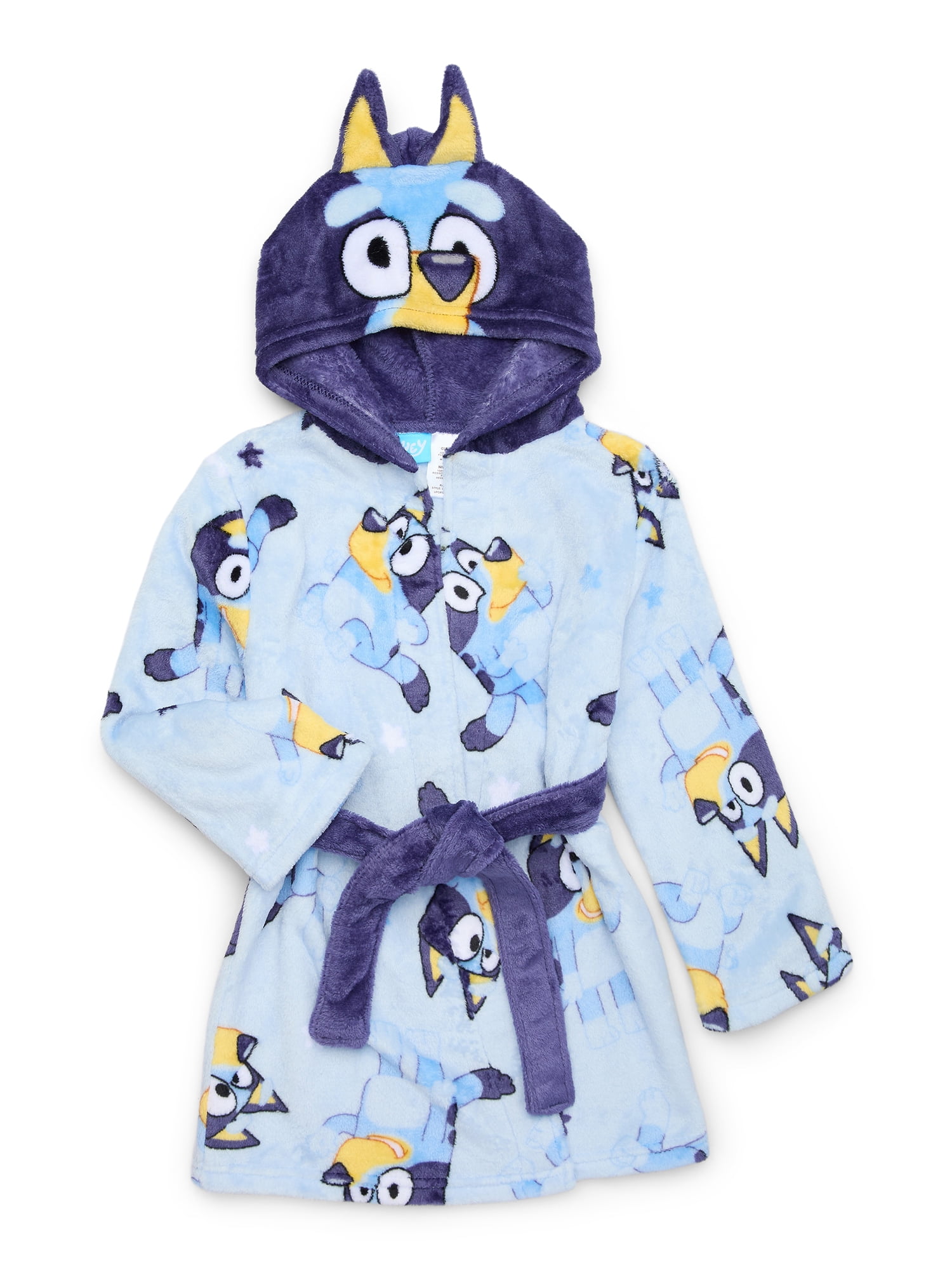 Bluey Sleepwear Robe, Sizes 4-12 - Walmart.com