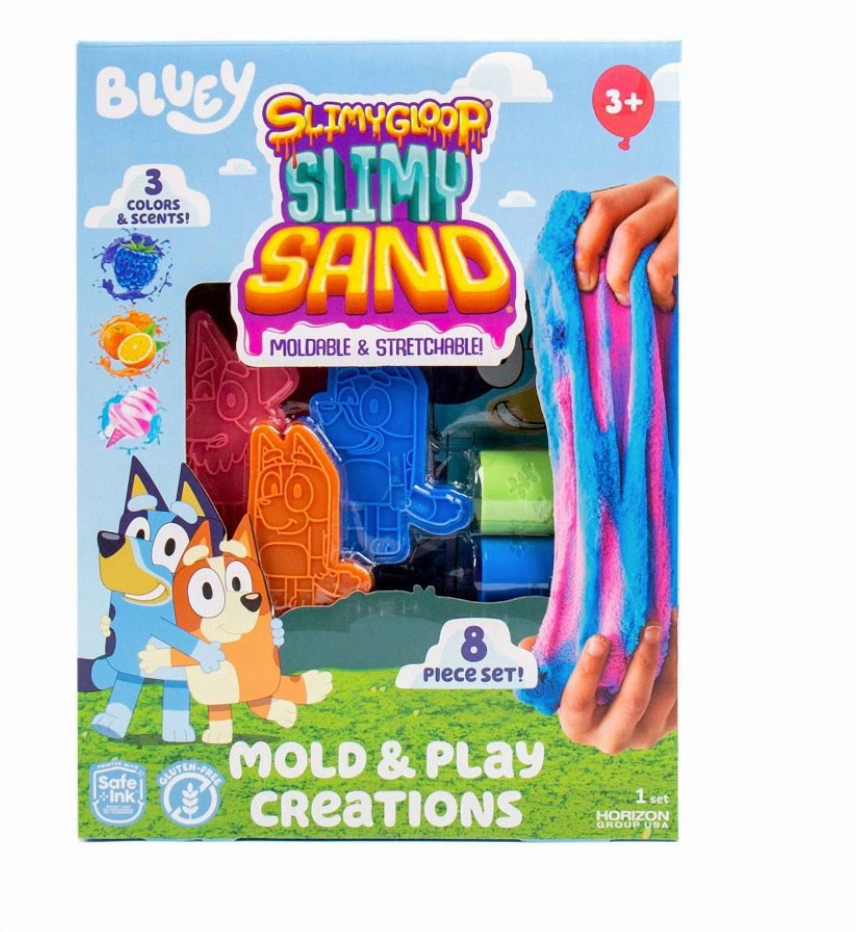 Bluey Sand Toys for Montessori Sensory Play & Development - Walmart ...