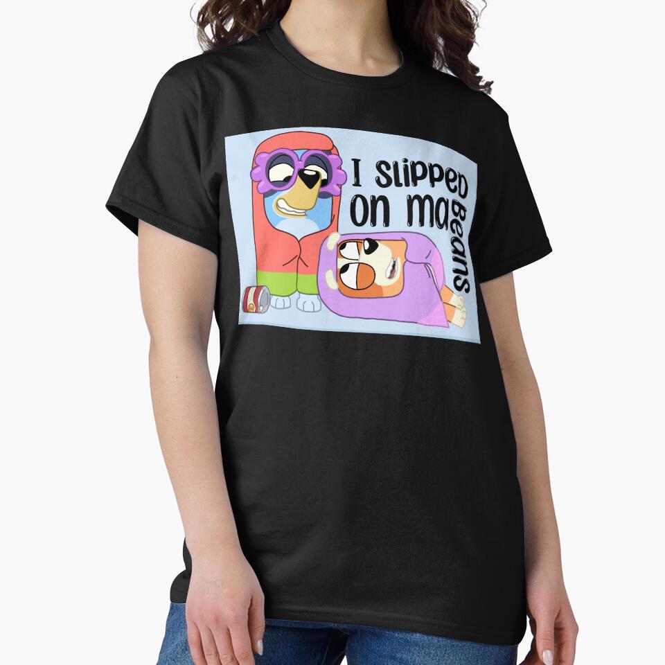 Bluey Slipped On Ma Beans Classic T-Shirt - Walmart.com