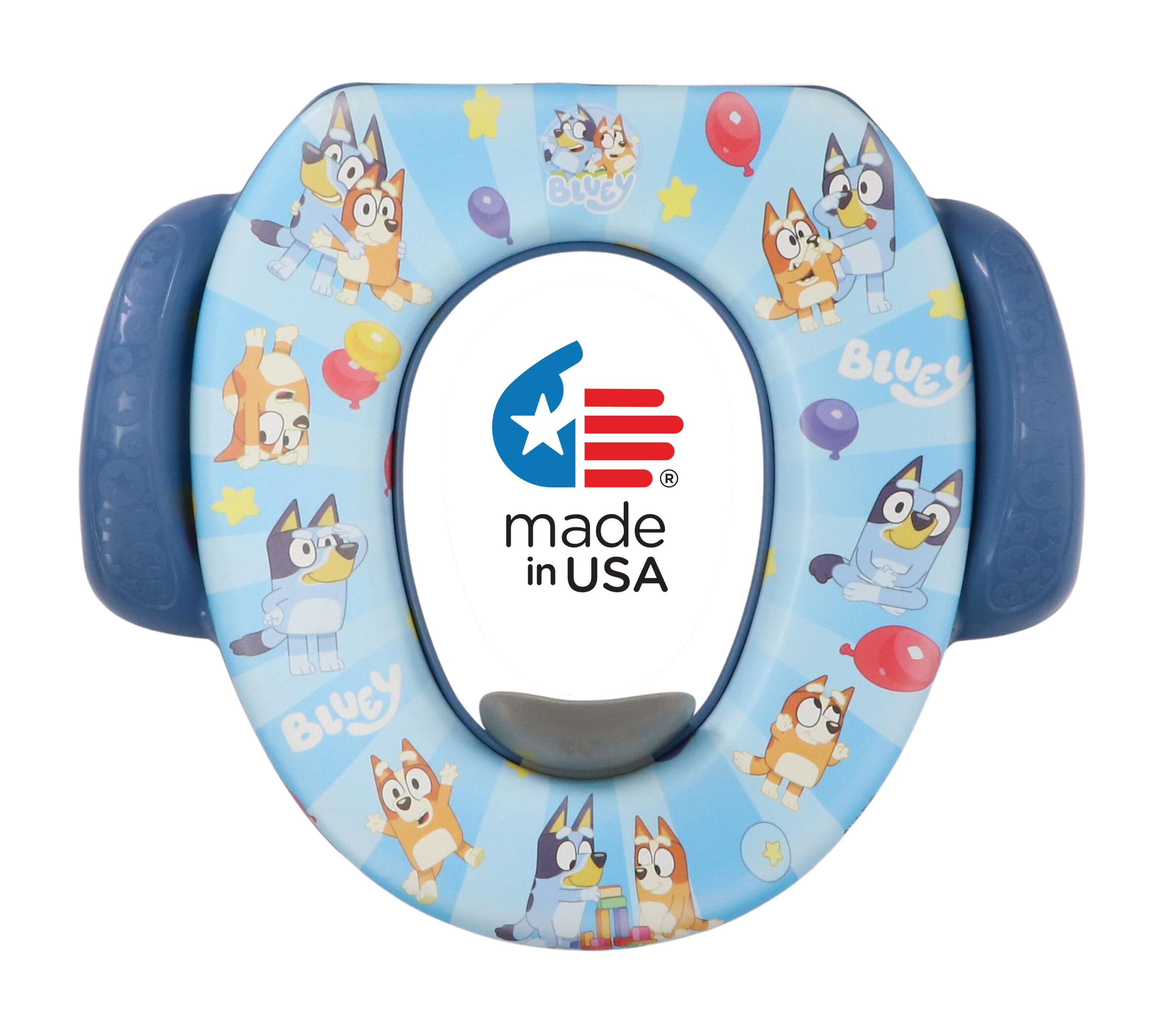 Bluey Soft Potty Seat - Potty Training Toilet Seat, Soft Cushion, Baby ...