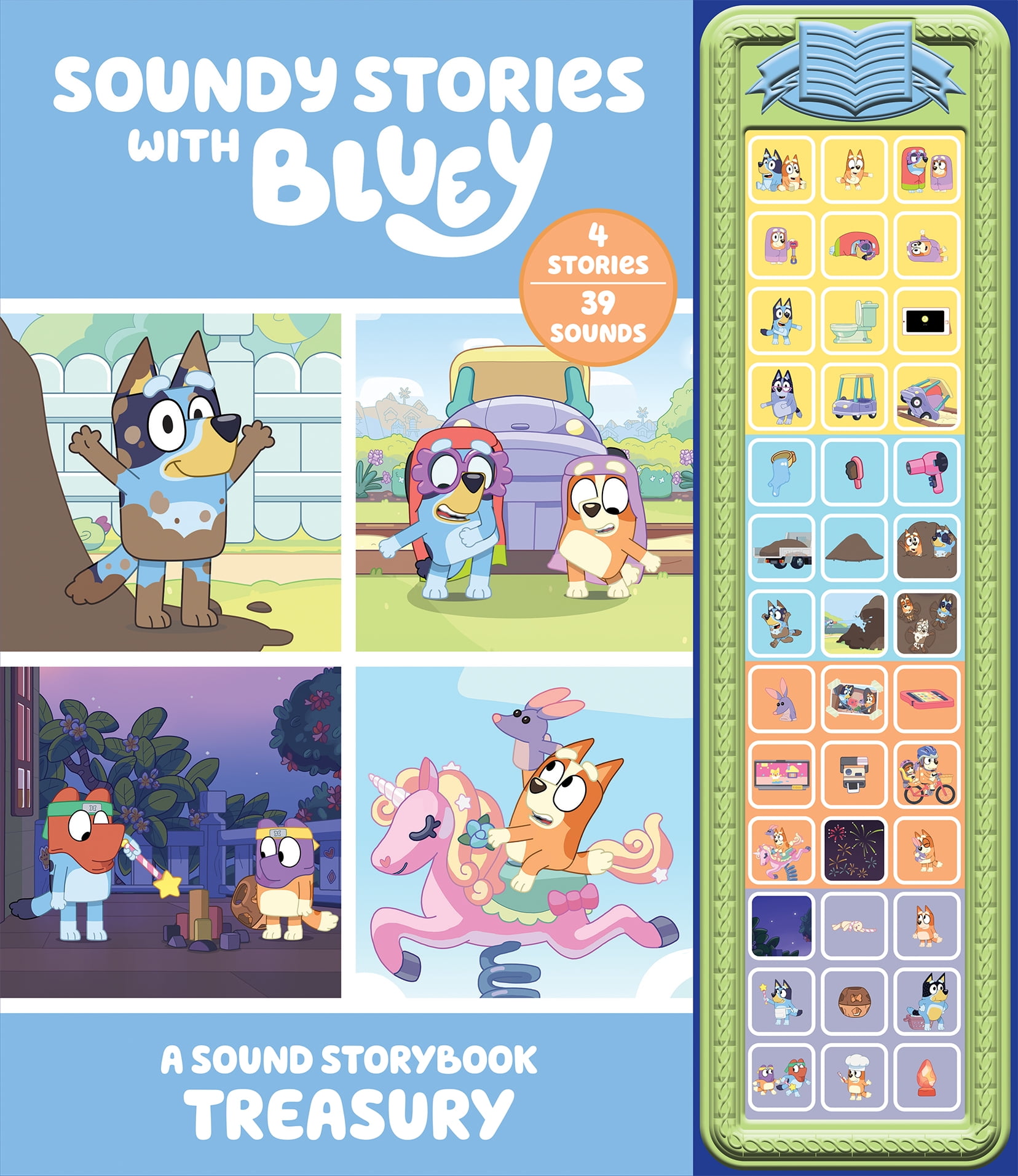 Bluey: Soundy Stories with Bluey a Sound Storybook Treasury (Hardcover ...