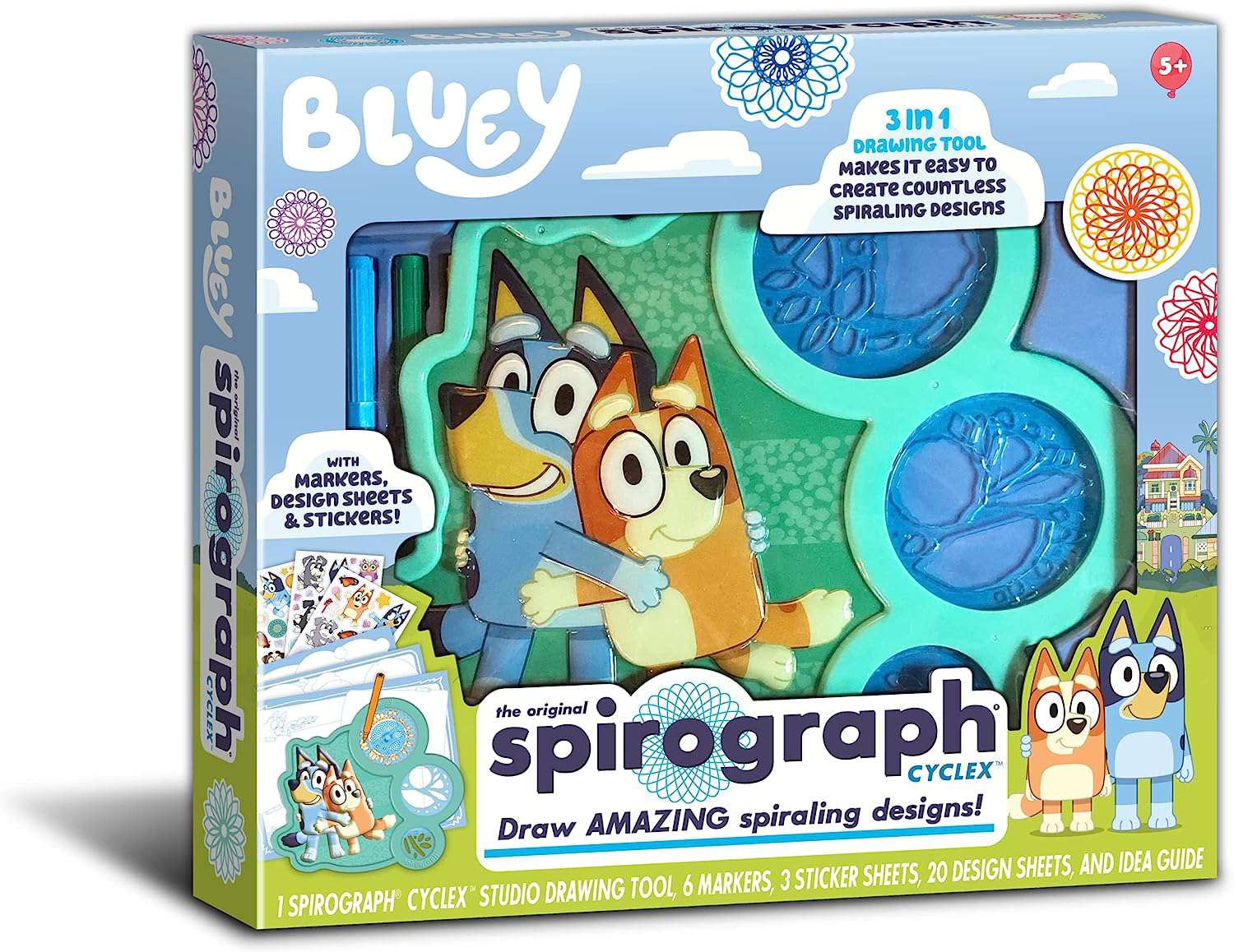 Bluey Spirograph Activity Set - Walmart.com