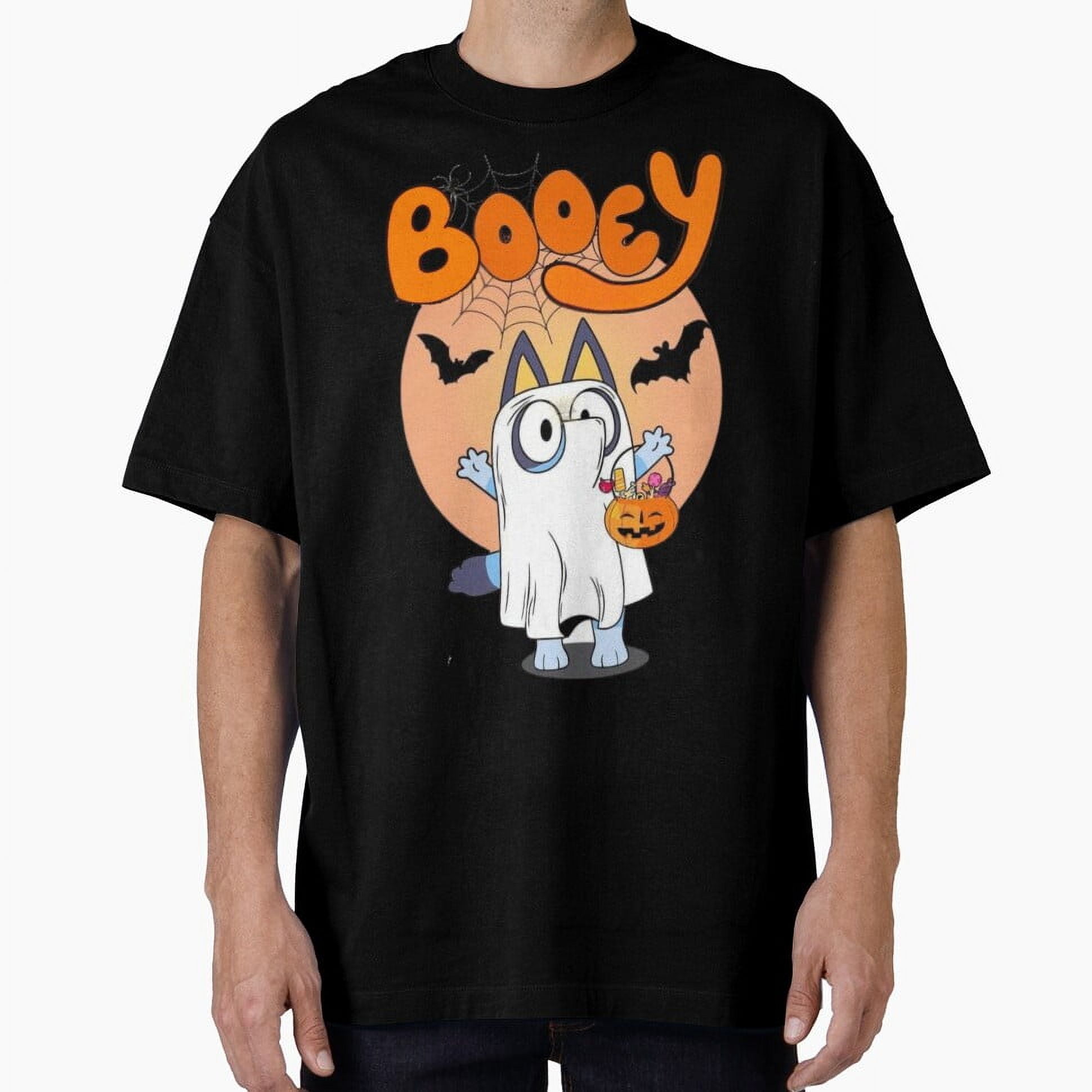 Bluey Spooky Season Ghost Booey Unisex T-Shirt, All Size S-5XL Bluey ...