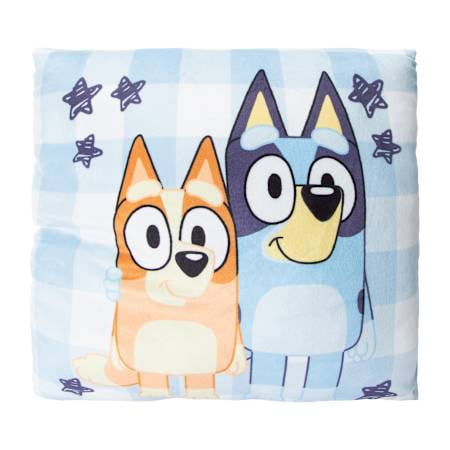 Bluey Stars Squishy Pillow - 14" x 14" - Walmart.com
