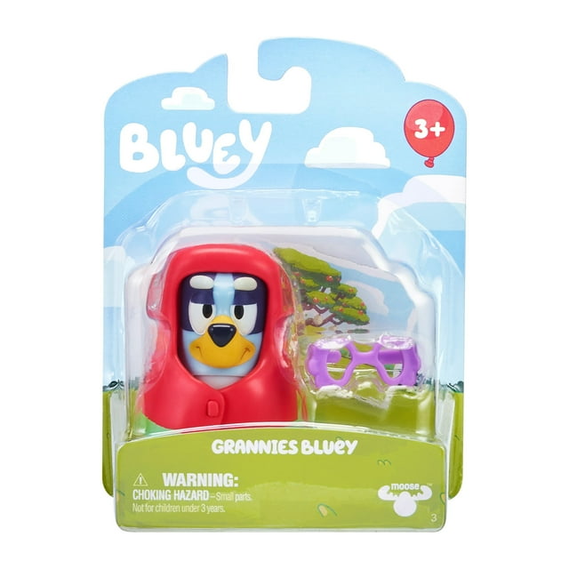 Bluey Story Series 9 Figure Pack Including Accessory (Grannies Bluey ...