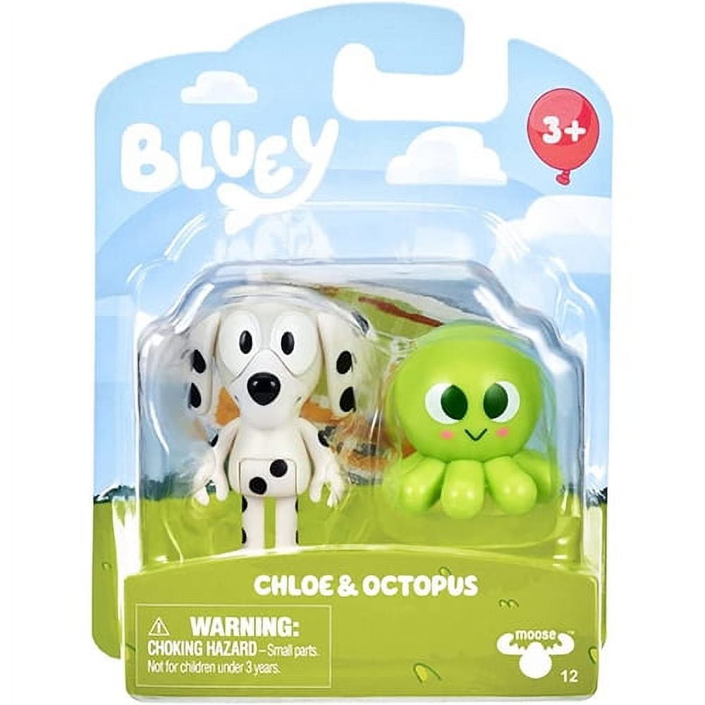 Bluey Story Starter Pack Figure - CHLOE & OCTOPUS (2.5 inch) - Walmart.com