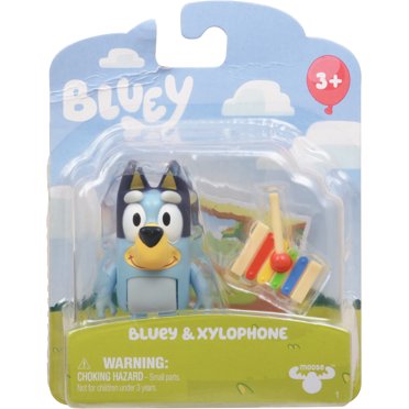 Bluey Action Figure Story Starter Pack | Snickers & Water Blaster ...