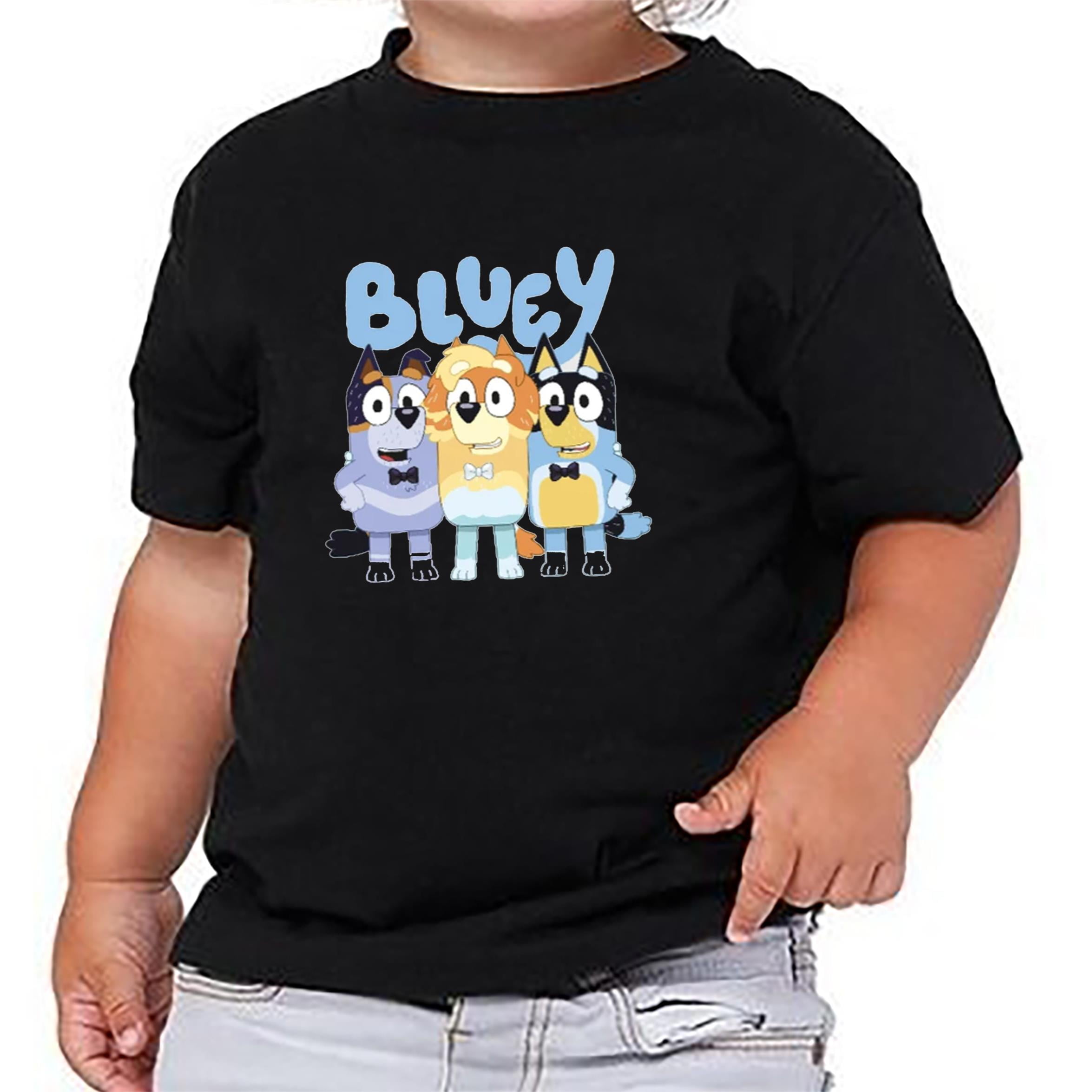 Bluey Stripe, Rad and Bandit, Fun Cartoon Design, Family Matching Shirt, Bella Canvas Toddler ...