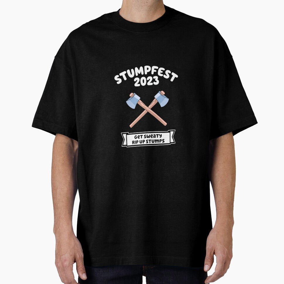 Bluey Stumpfest 2023 - Get Sweaty, Rip Up Stumps Unisex T-Shirt ...
