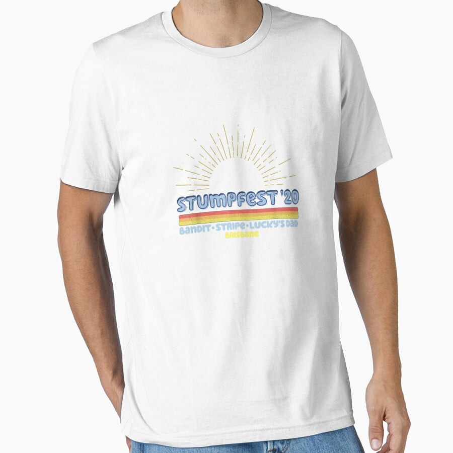 Bluey Stumpfest Inspired Classic T-Shirt Essential T-Shirt - Walmart.com