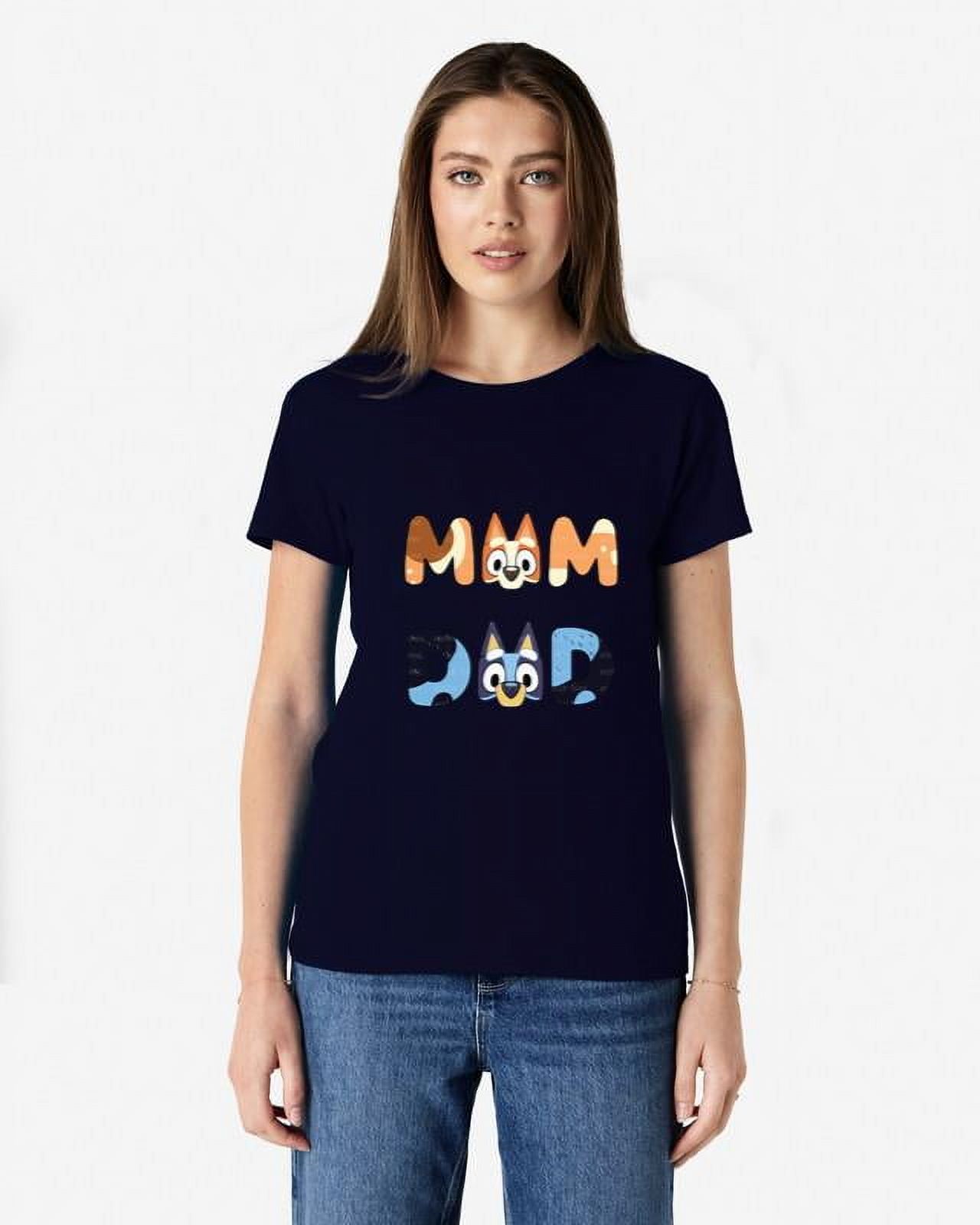 Bluey Super Mums T-shirt – Fun Stylish Tee for Super Mothers - Walmart.com