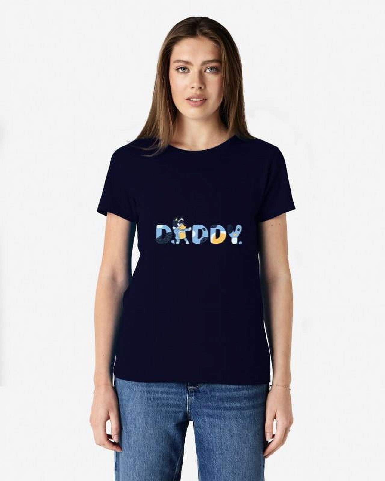 Bluey Super Mums T-shirt – Loving Mum Tee with Bold Energy - Walmart.com