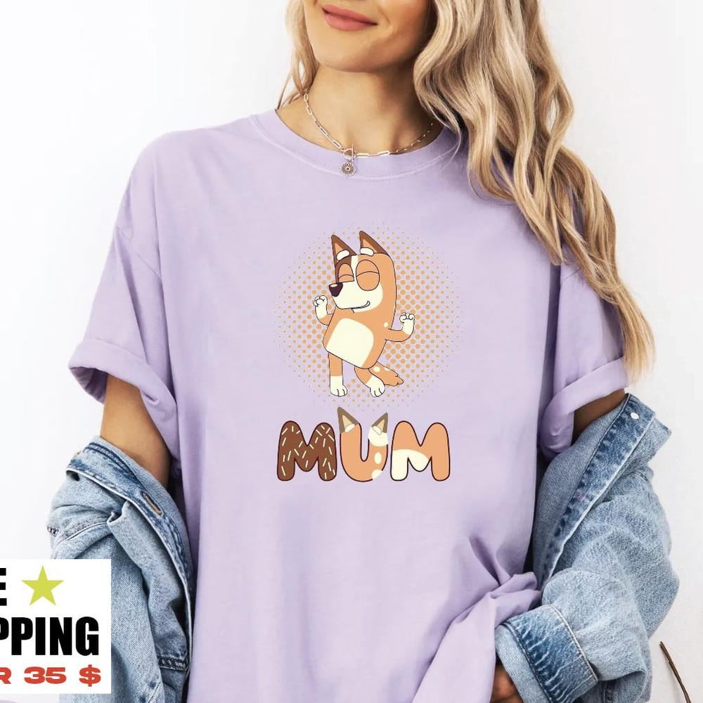 Bluey T-Shirt, Bluey Character Shirt, Bluey Birthday Gift, Bluey ...