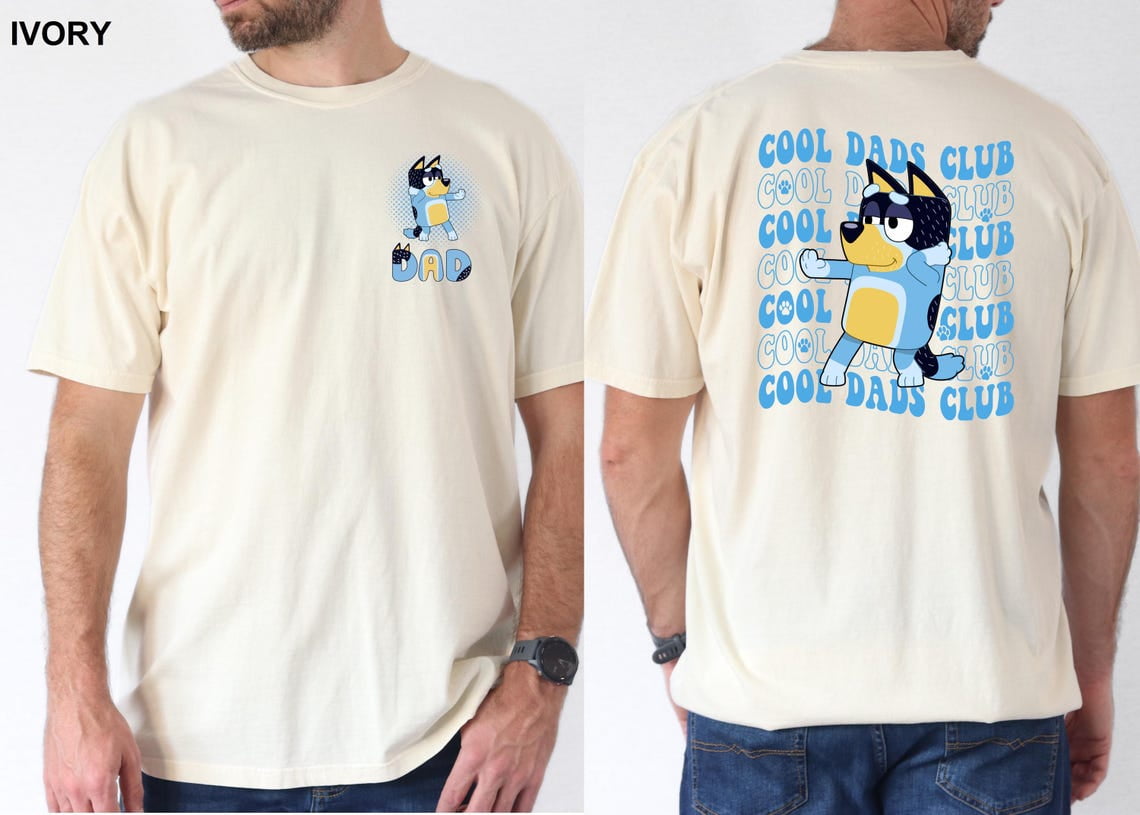 Bluey T-Shirt, Bluey Dad Shirt, Bluey Chilli Father Shirt, Shirt For ...