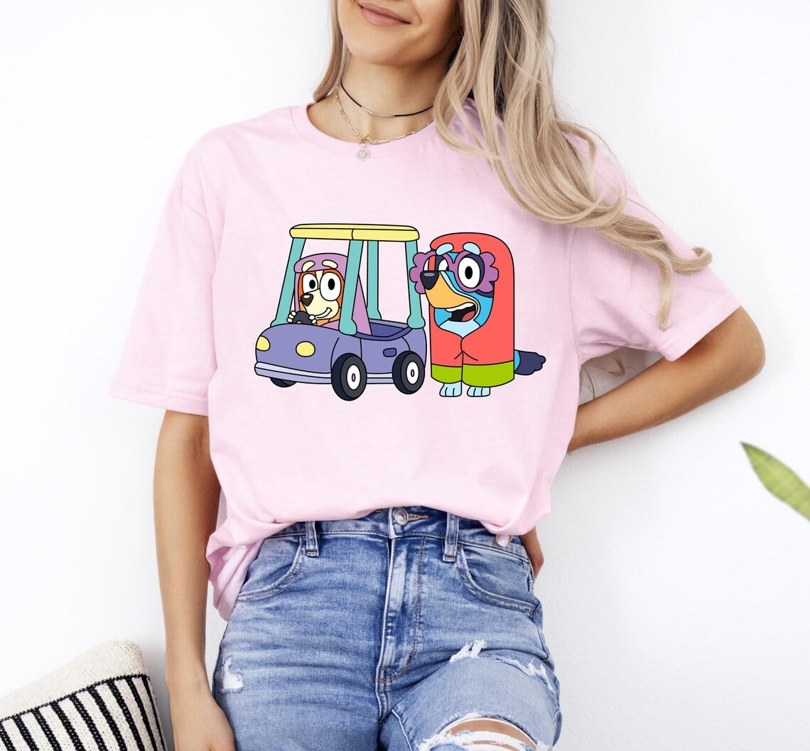 Bluey T-Shirt, Bluey Design T-Shirt, Bandit Heeler Shirt, Bluey Life ...