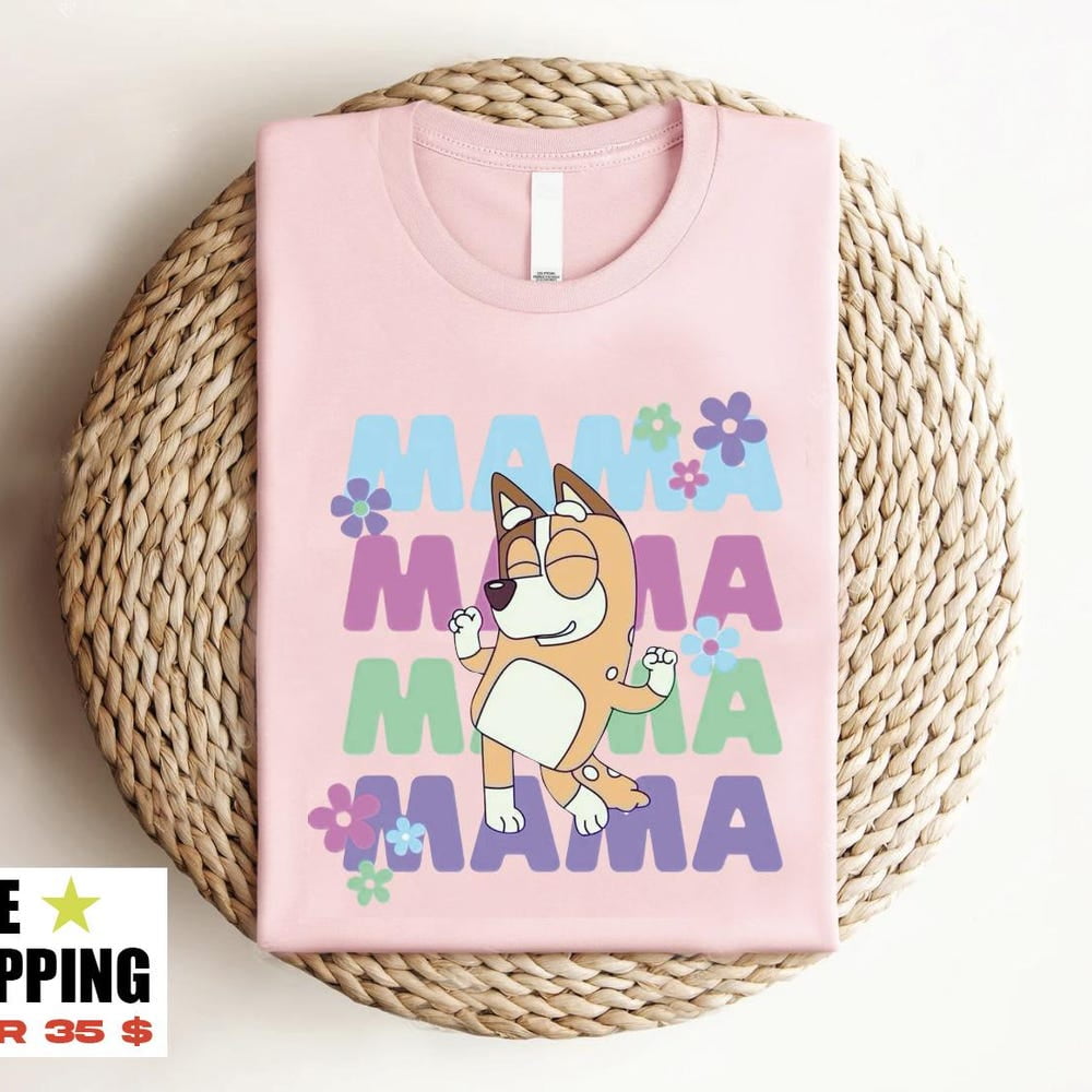 Bluey T-Shirt, Bluey Mom Shirt, Bluey Story Shirt, Bluey Birthday Gift ...