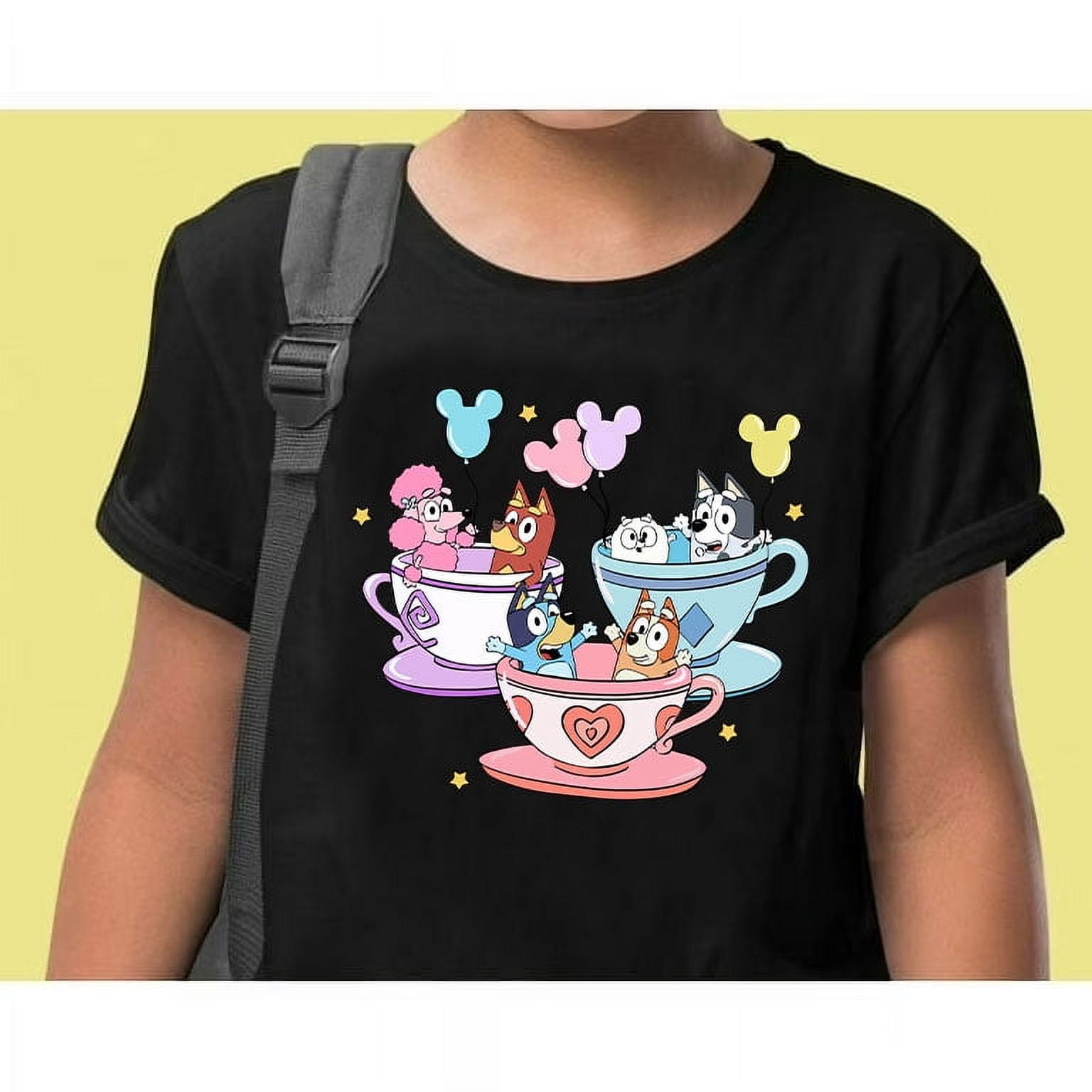 Bluey Teacups Shirt, Bluey Valentines Day Shirt Shirt, Size S, Tee ...