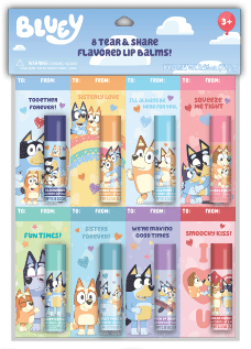 Bluey Tear and Share Lip Balms - Walmart Business Supplies