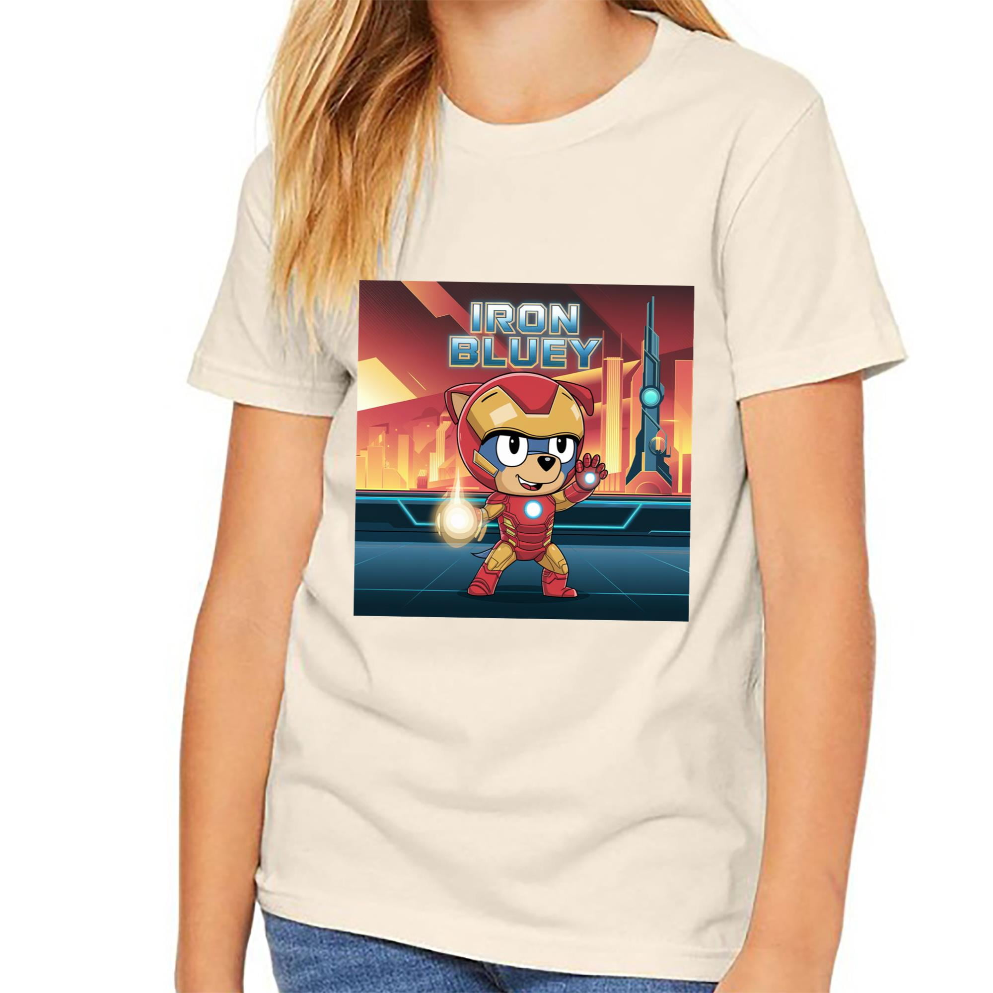 Bluey Tech Armor Pup With Hero Glow, Futuristic Cartoon Adventure For ...