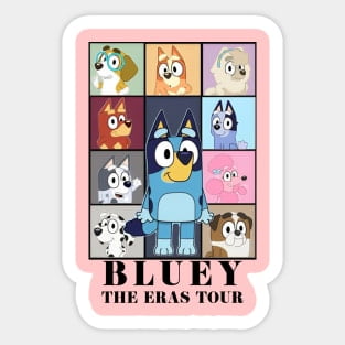Bluey The Era Tour Sticker Bluey Stickers For Kids, Bluey Stickers ...