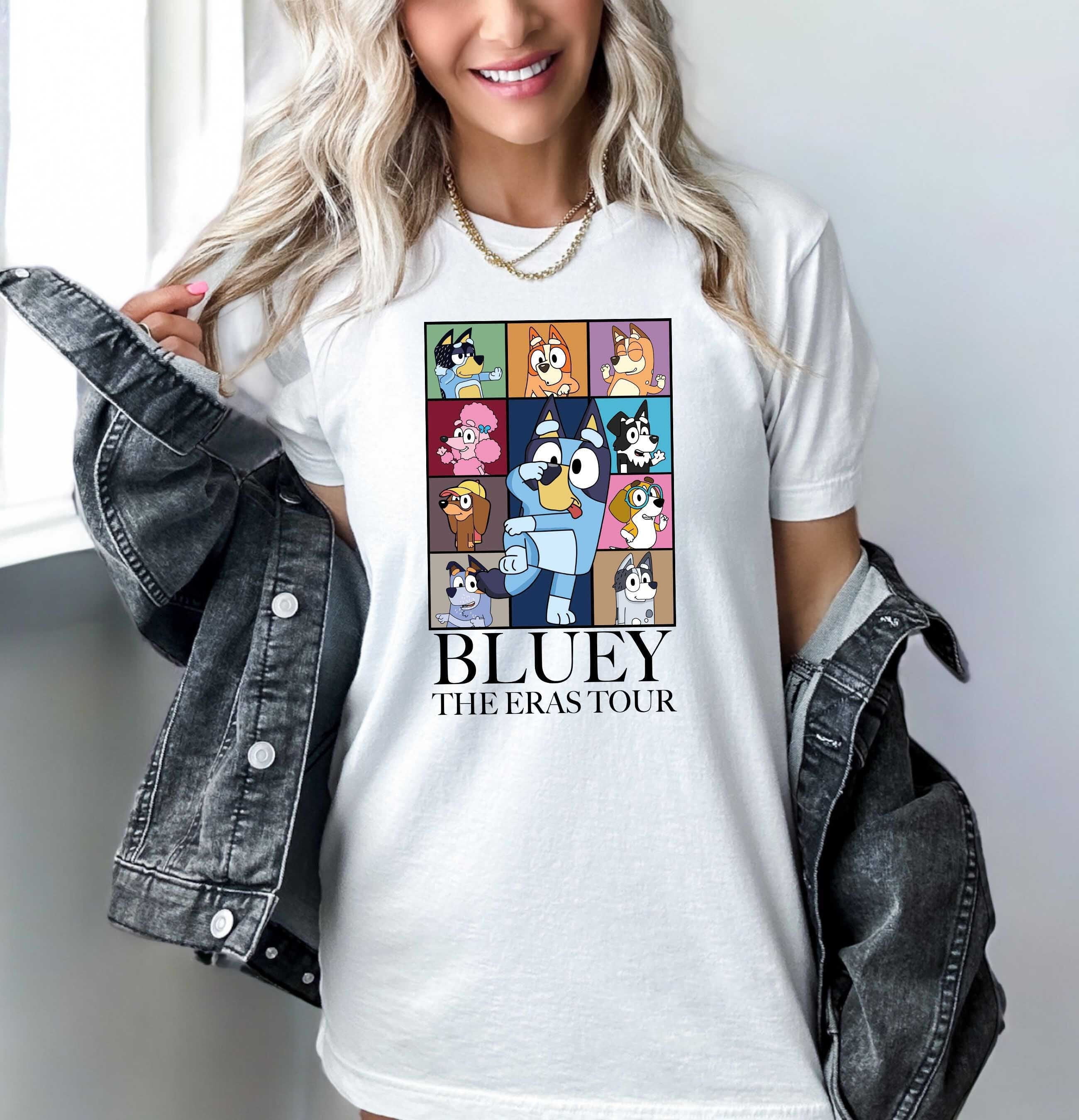 Bluey The T-Shirt, Bluey Family Shirts, In My Bluey Era, Cartoon Shirt ...
