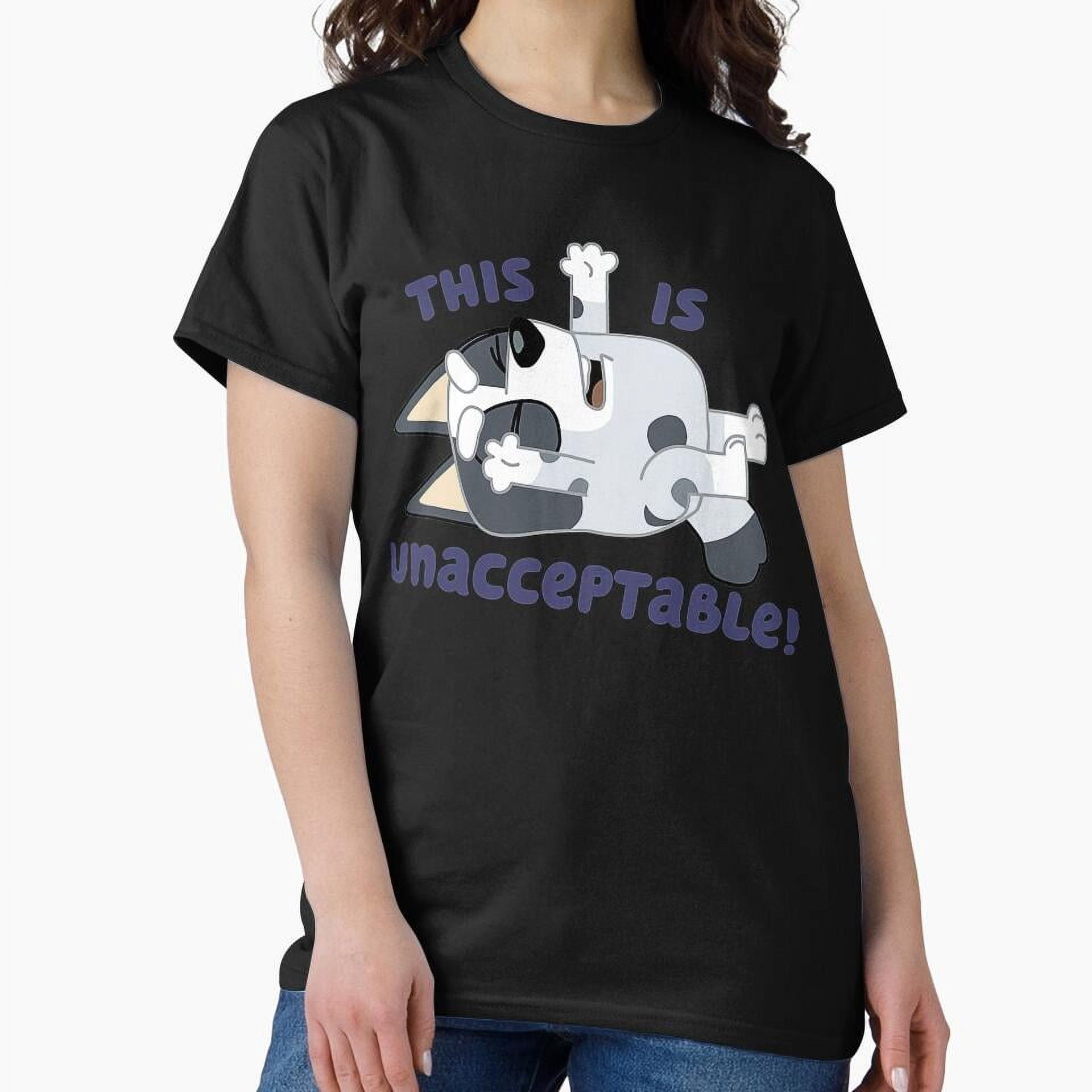 Bluey This Is Unacceptable Classic T-Shirt - Walmart.com