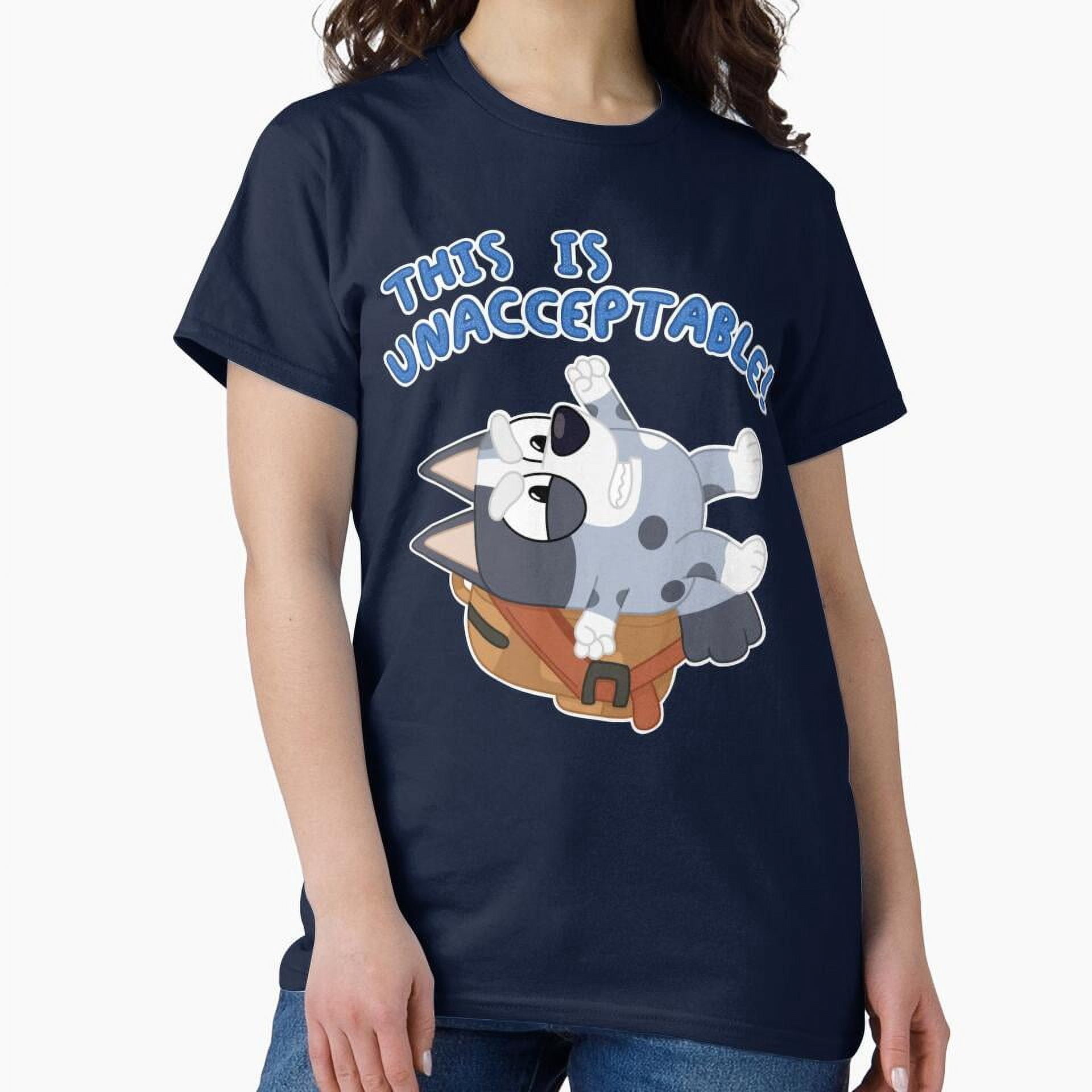 Bluey This Is Unacceptable! Classic T-Shirt - Walmart.com