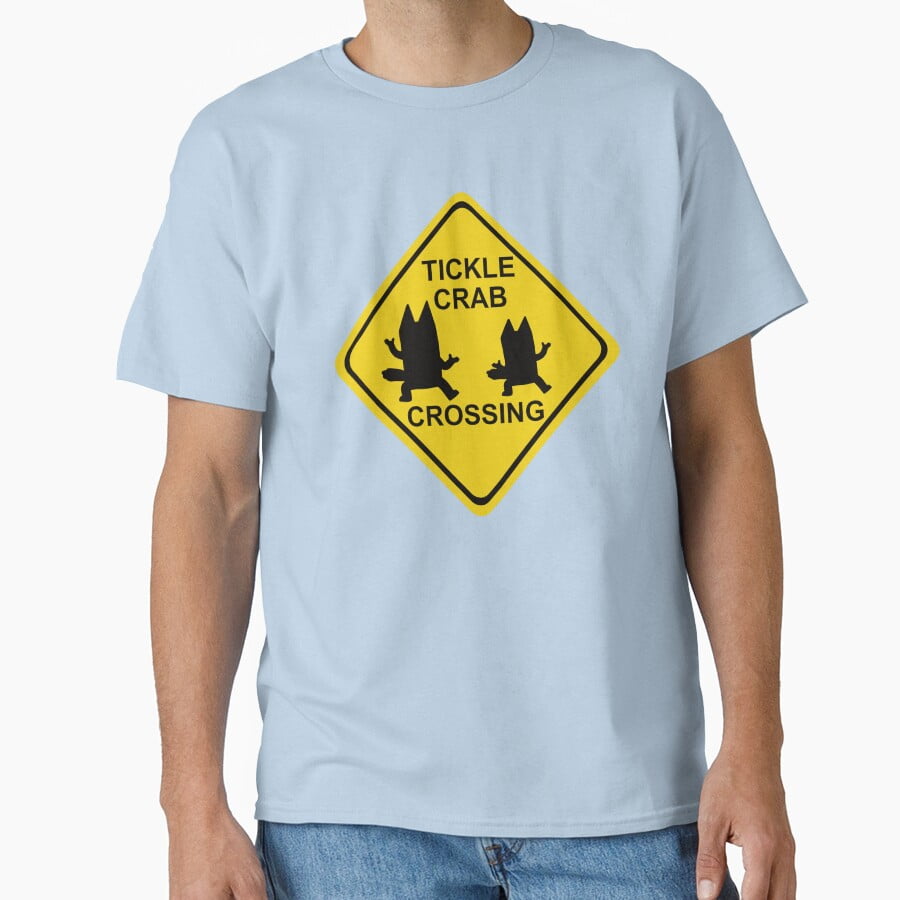 Bluey Tickle Crab Crossing Classic T-Shirt - Walmart.com