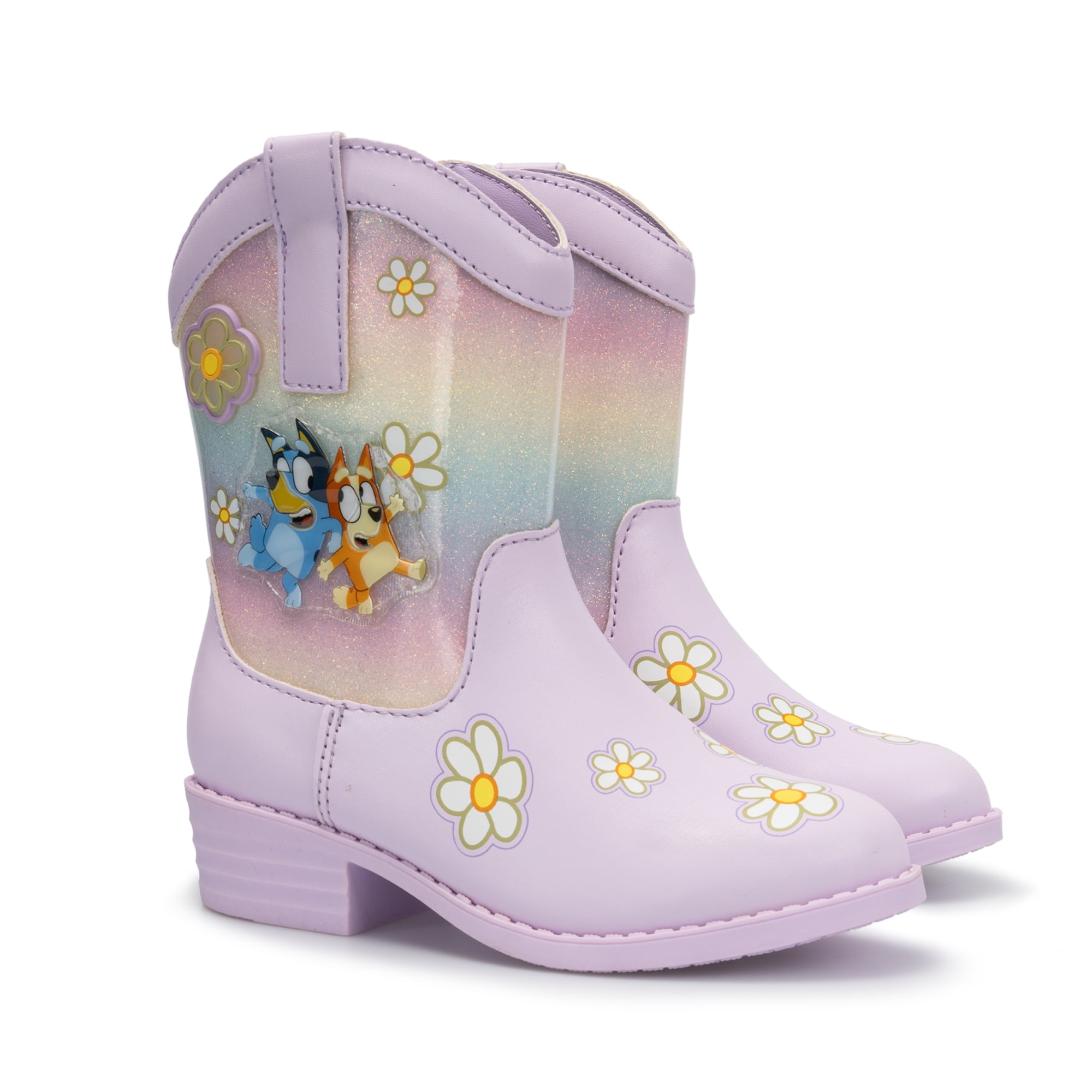 Bluey Toddle Daisy Light Up Cowboy Boot - Walmart.com