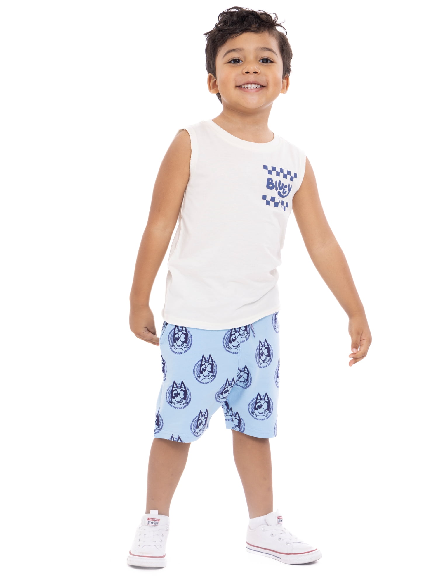 Bluey Toddler Boy Mix & Match Outfit Set, 5-Piece, Sizes 12 Months-5T ...