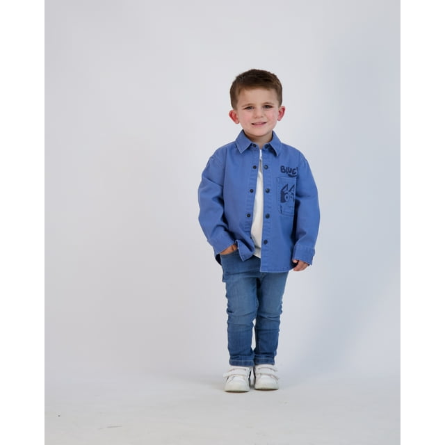 Bluey Toddler Boy Shackets, Sizes 2T-5T - Walmart.com