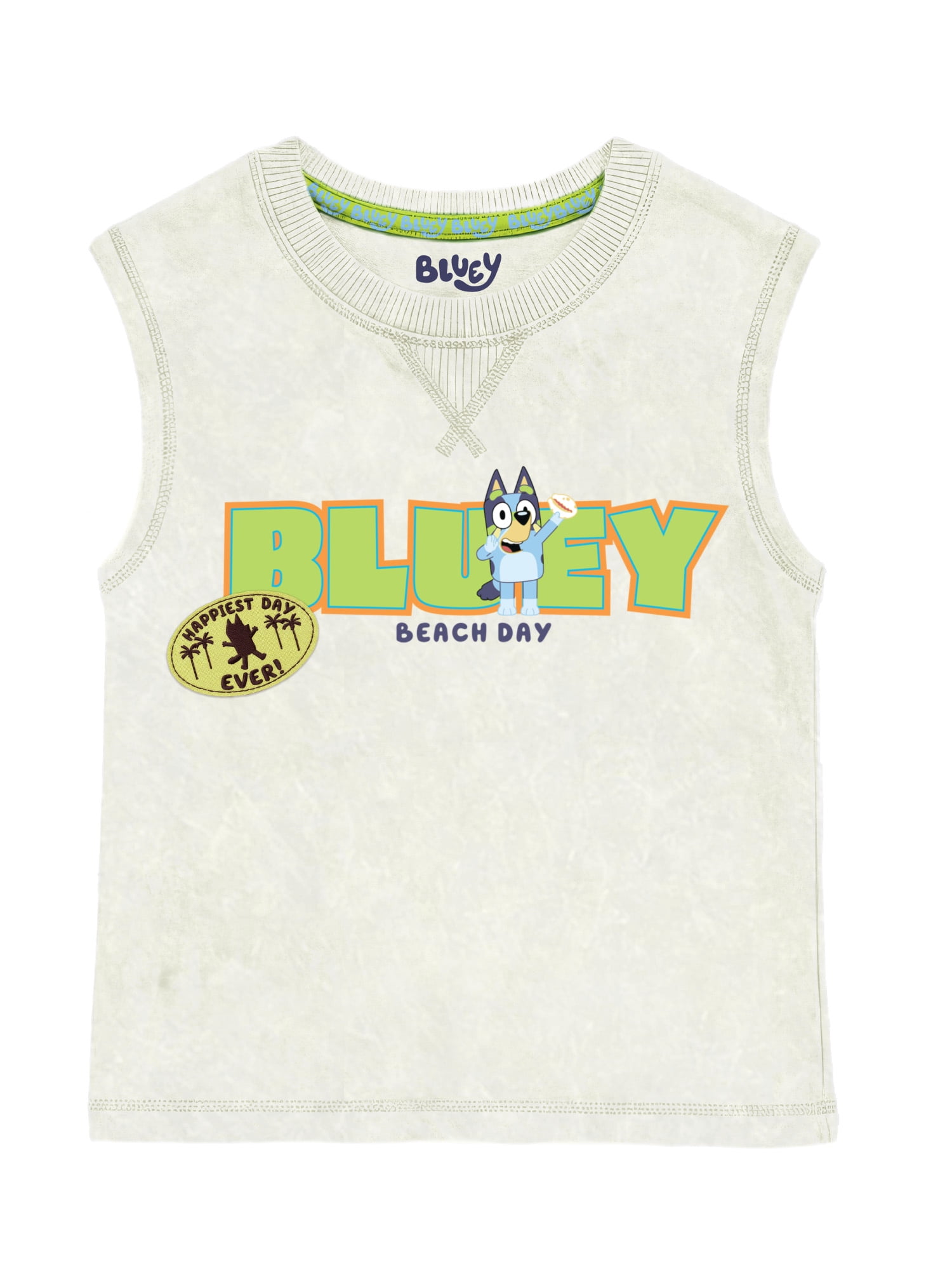 Bluey Toddler Boy Sleeveless Muscle Tank, Sizes 12M-5T - Walmart.com