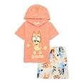 Bluey Toddler Boys Bingo Hooded Tee - Cute & Comfy - Walmart.com