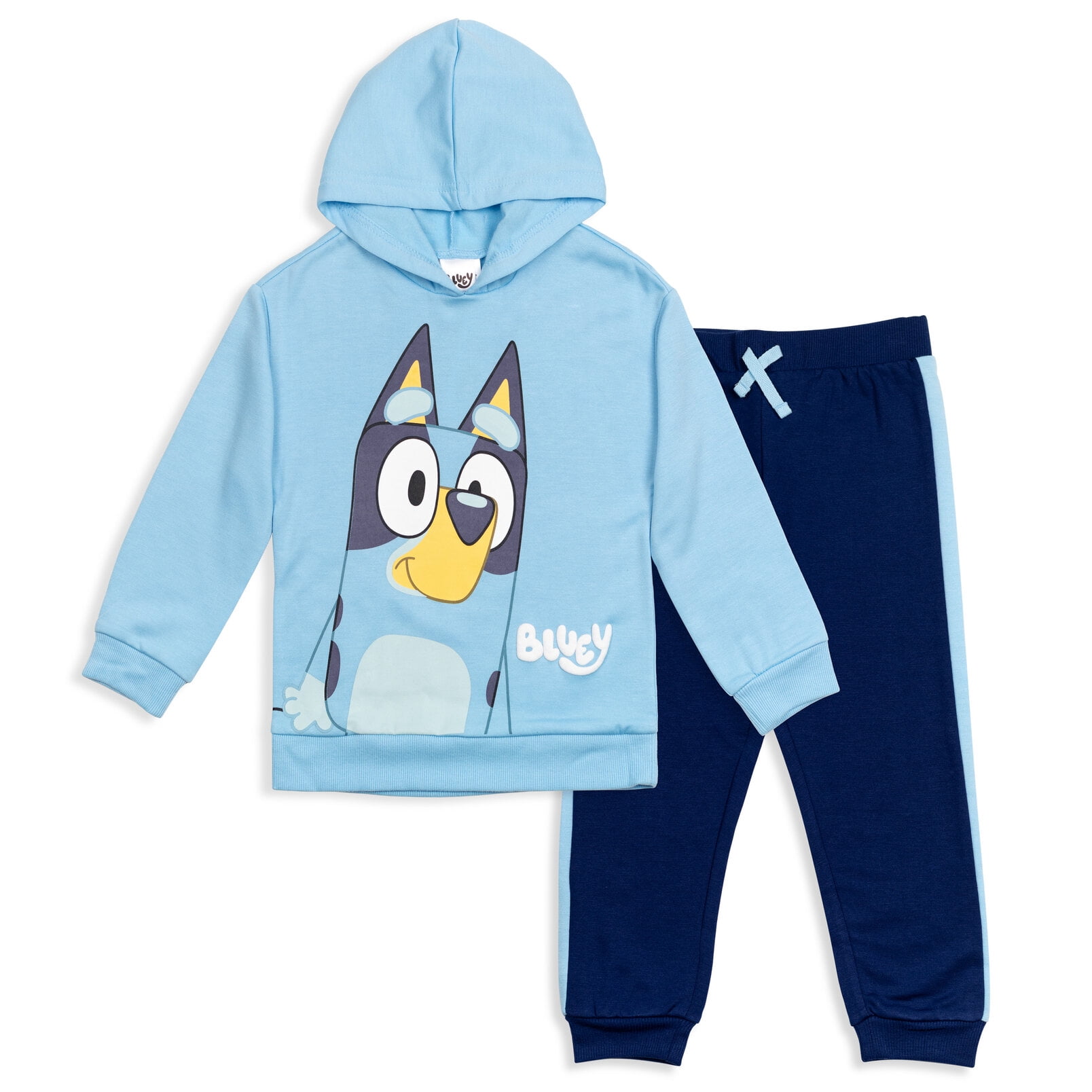 Bluey Toddler Boys Fleece Hoodie, Jogger Pants Outfit Set, Sweat Suit ...