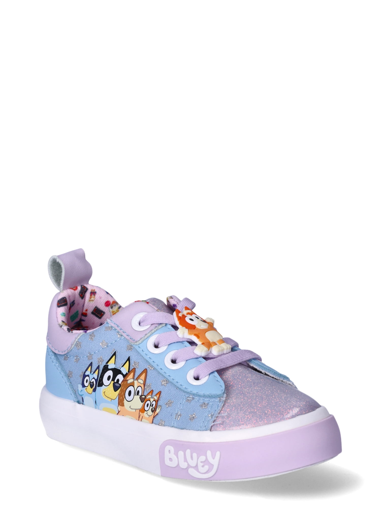 Bluey Toddler Girl Bluey & Bingo Slip-On Court Sneaker - Walmart.com