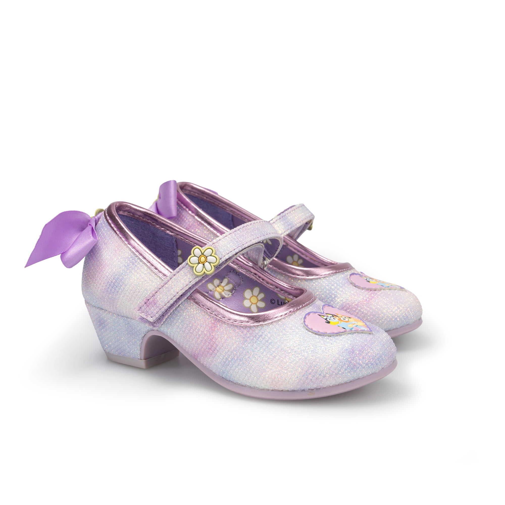 Bluey Toddler Girl Low Heel Dress Up Shoes - Walmart.com
