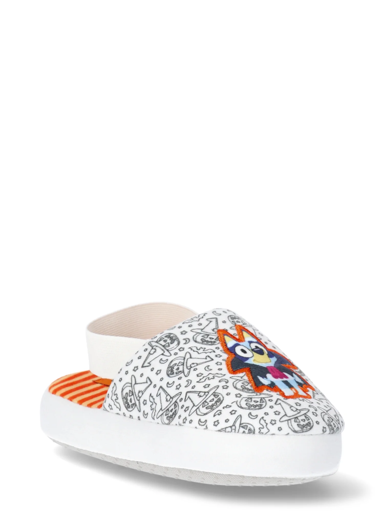 Bluey and Bingo Halloween Little & Big Girls Toddler Slippers - Walmart.com