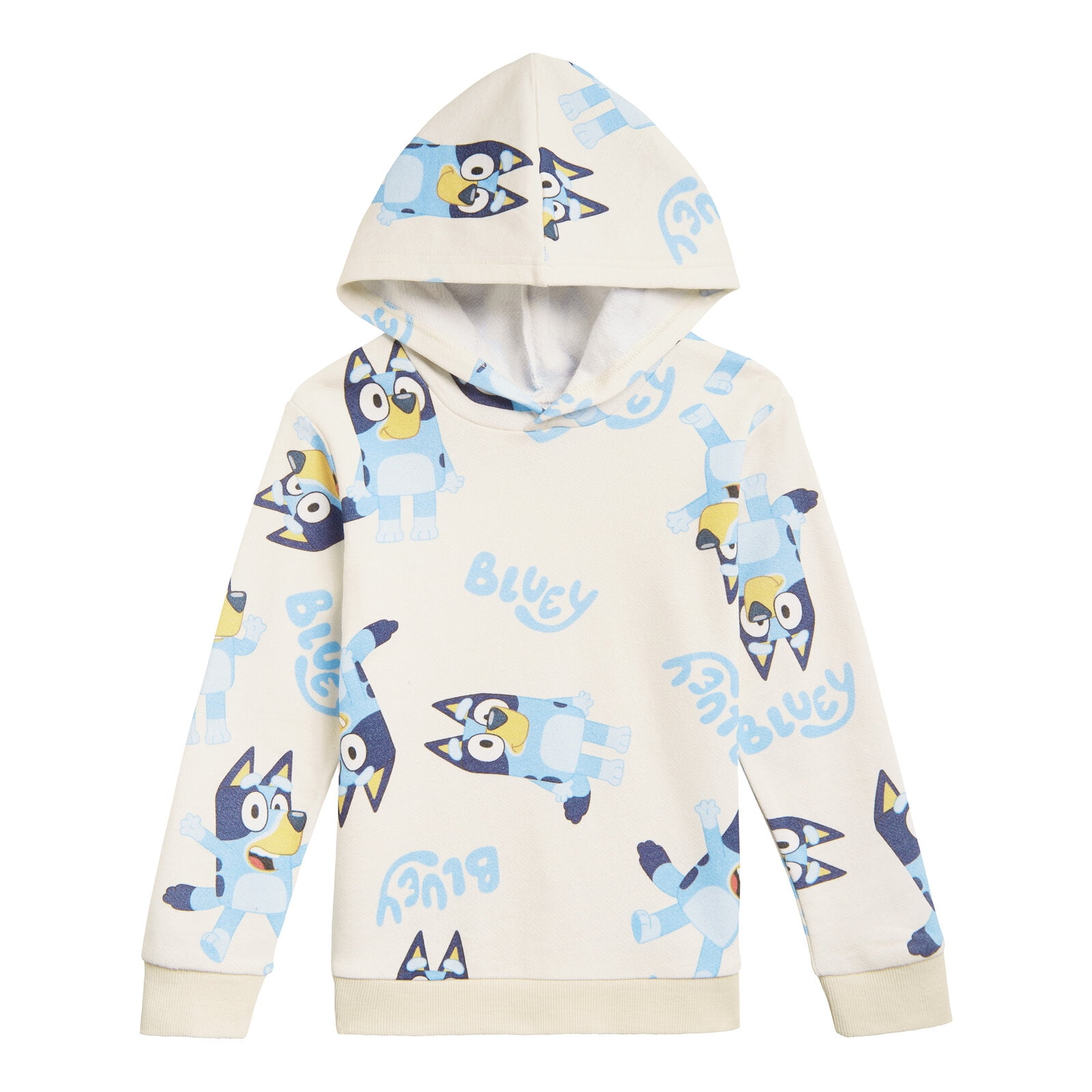 Bluey Toddler Girls Fleece Hoodie Toddler to Big Kid - Walmart.com