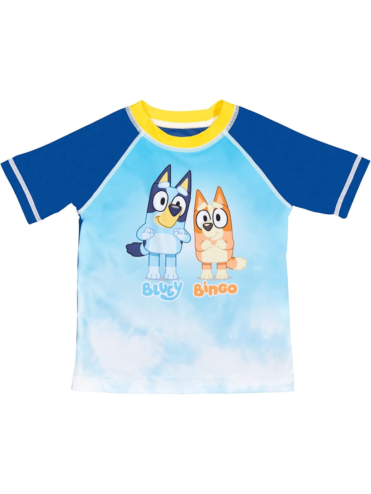 Bluey Toddler & Little Boys' Rash Guard, Sizes 2T-8 - Walmart.com