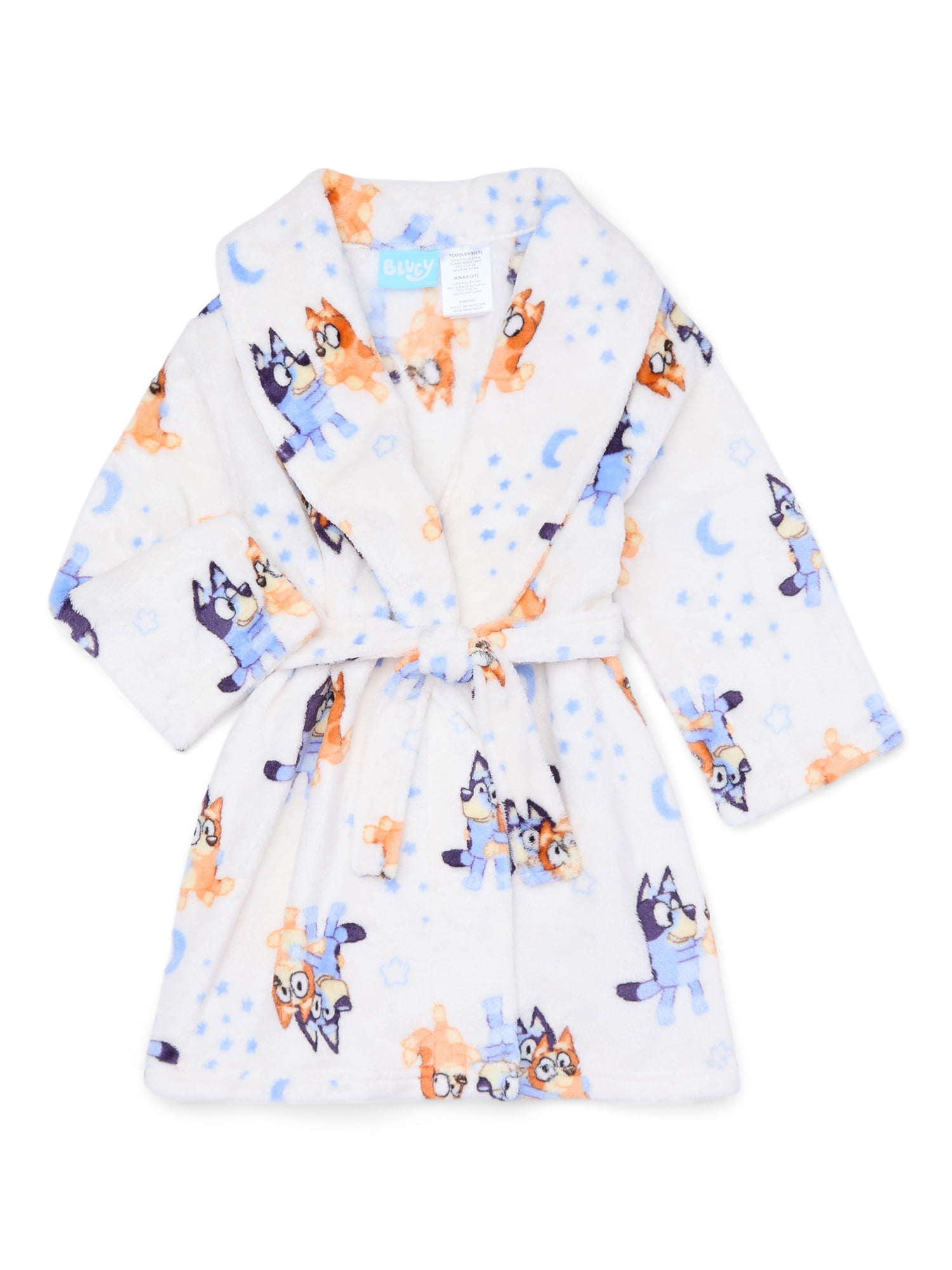 Character Toddler Pajama Robe, Sizes 2T-5T - Walmart.com